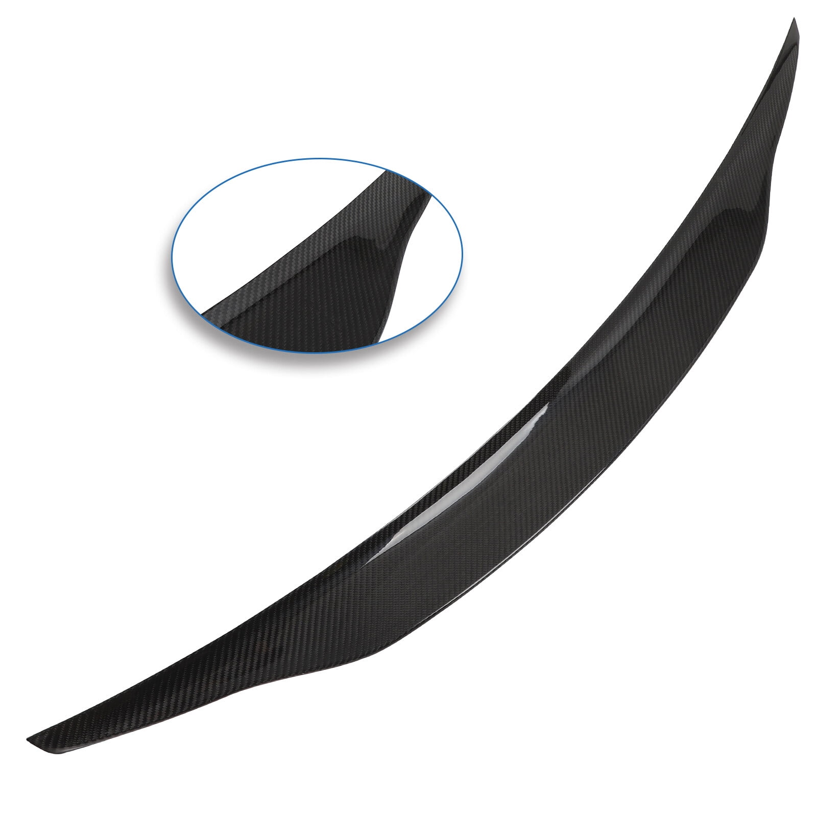 cciyu Highkick Style Rear Trunk Lip Spoiler Wing Fits for 2017-2022 for Mercedes-Benz W213 E ...