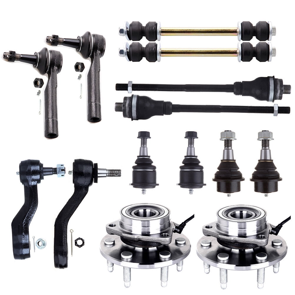 cciyu Idler Arm Pitman Arm Tie Rod End Sway Bar Link Ball Joint Wheel ...