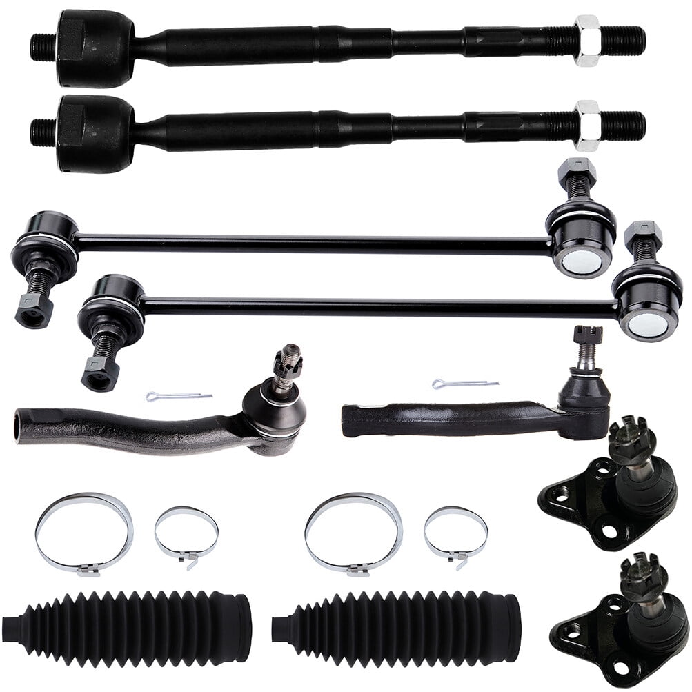 cciyu Inner Tie Rod End Outer Tie Rod End Sway Bar End Link Lower Ball ...