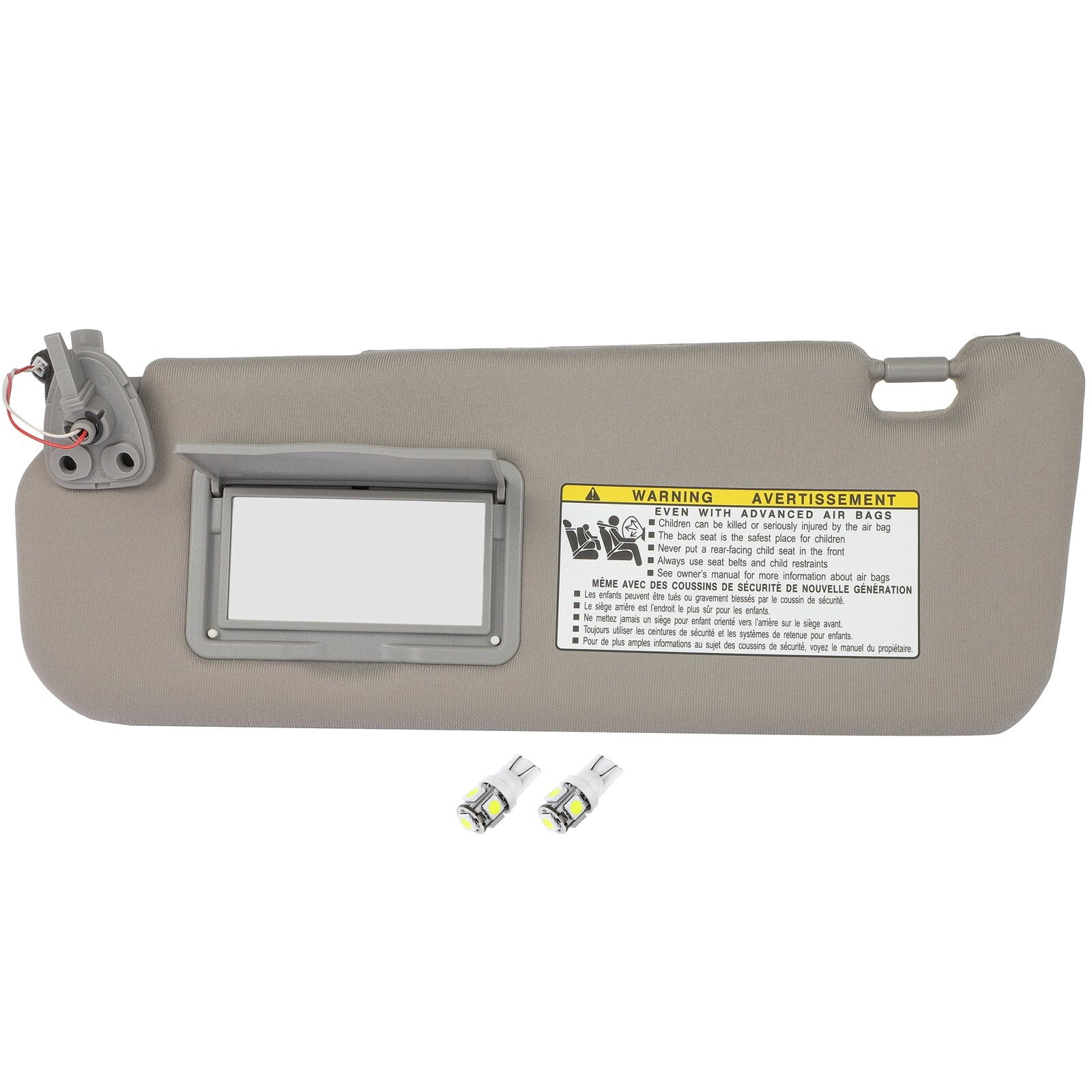 cciyu Left Driver Side Sun Visor fit for 2006-2008 for Hyundai Sonata ...