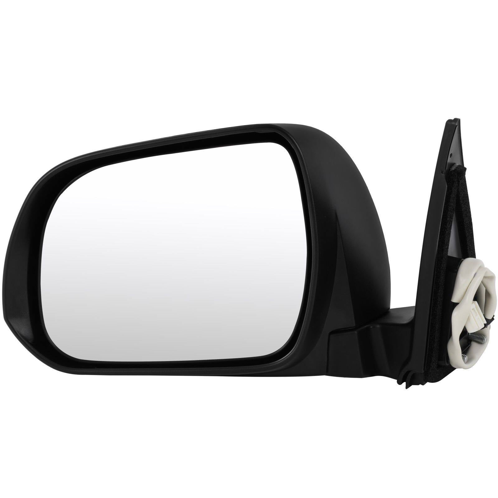 cciyu Left Side Mirror for 2008-2014 For TOYOTA HIGHLANDER Black POWER ...