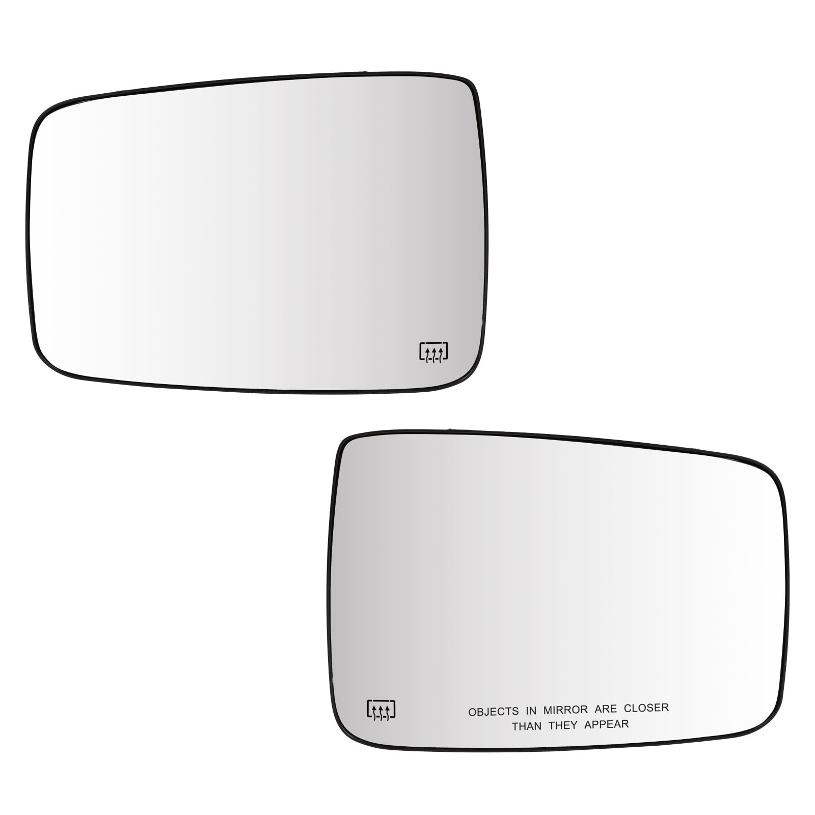 cciyu Left Side Right Side View Mirrors Replacement Glass Fits For 2009 ...