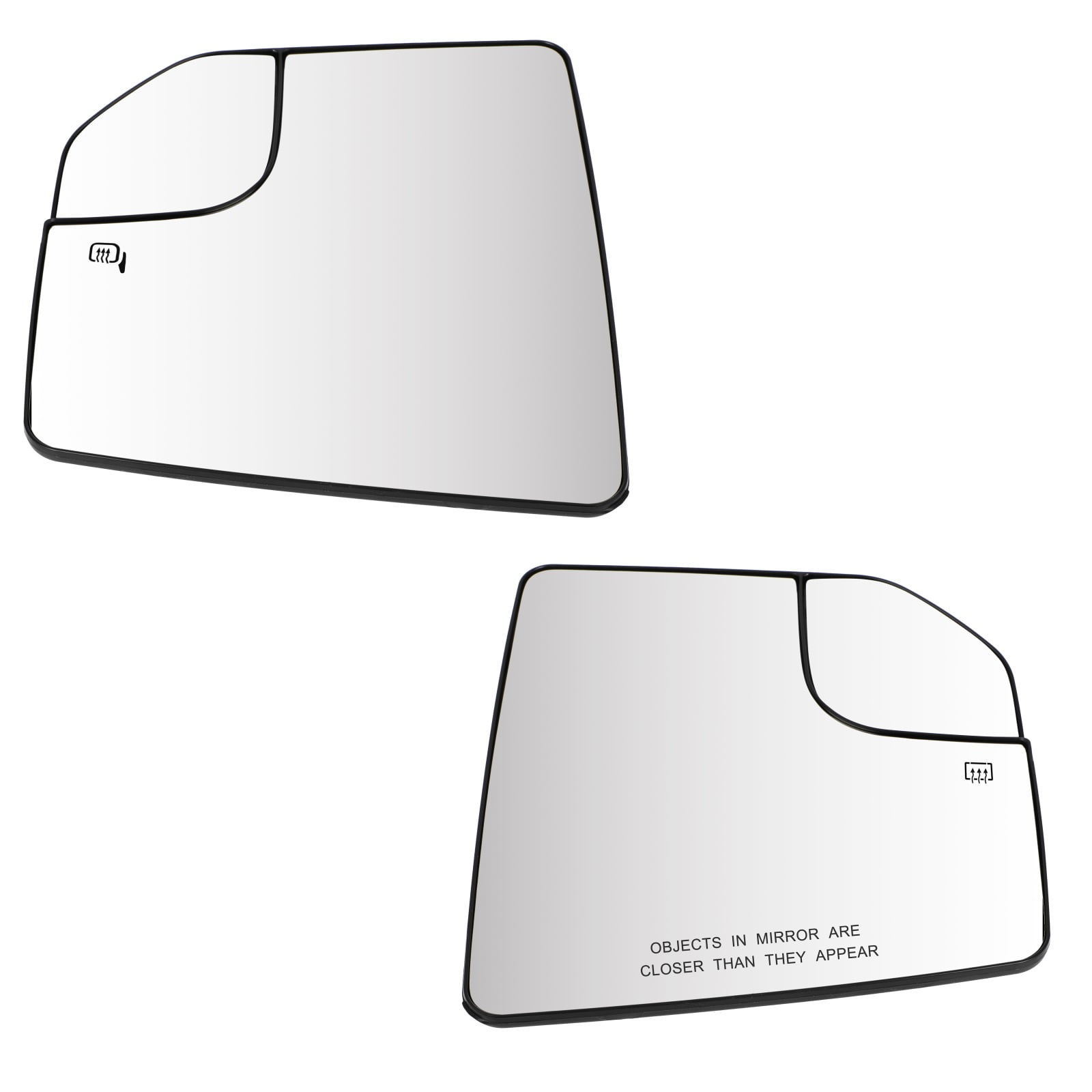 cciyu Left Side Right Side View Mirrors Replacement Glass Fits For 2015 ...