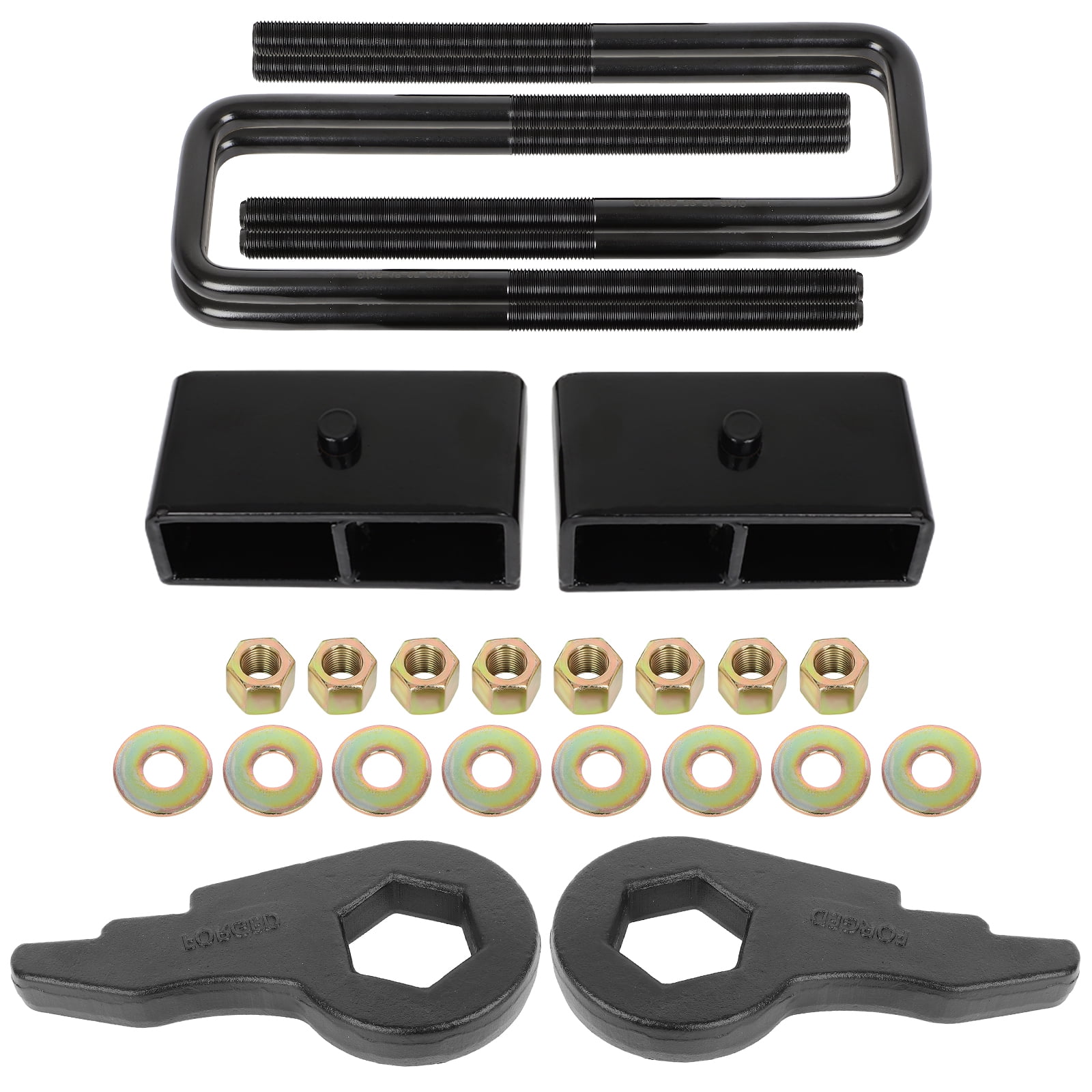 cciyu Leveling lift kit 1 inch-3 in Front 2" Rear for Silverado 1500 HD ...