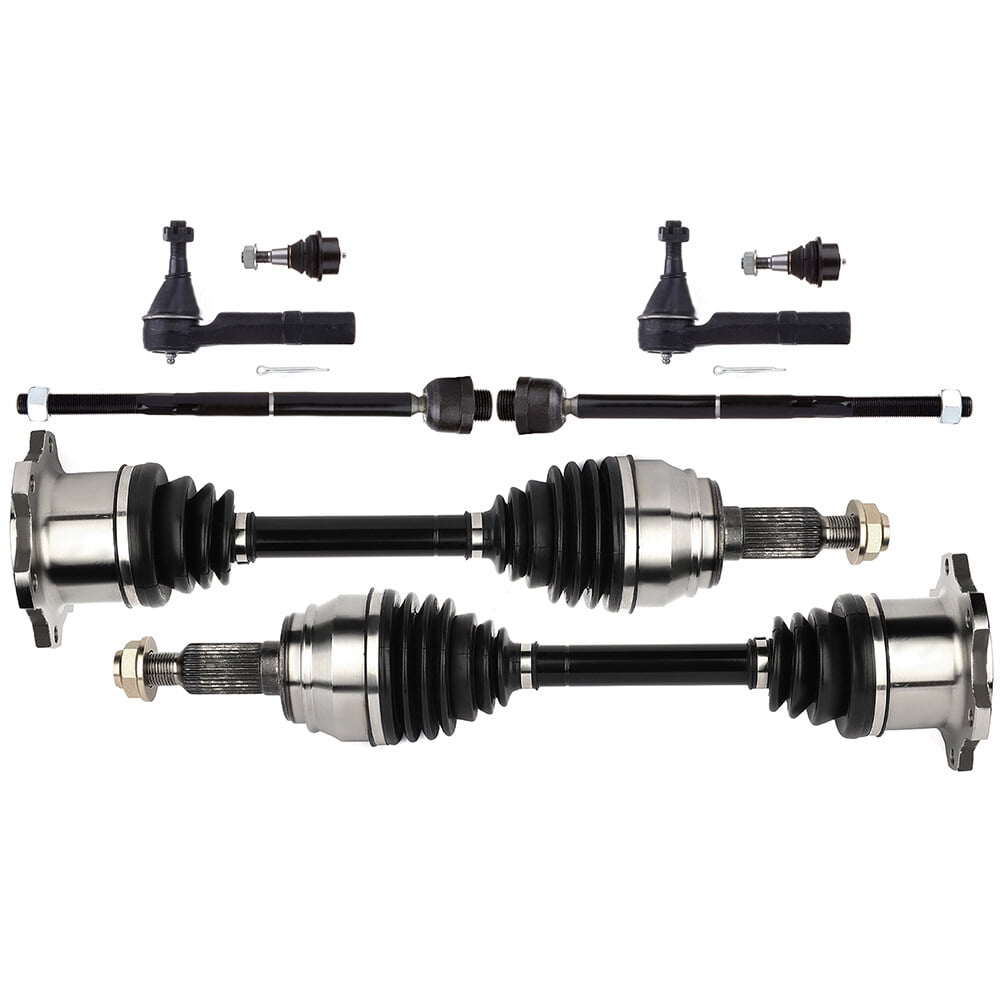 cciyu Lower Ball Joint Inner Outer Tie Rods CV Axle Compatible fit 2009 ...