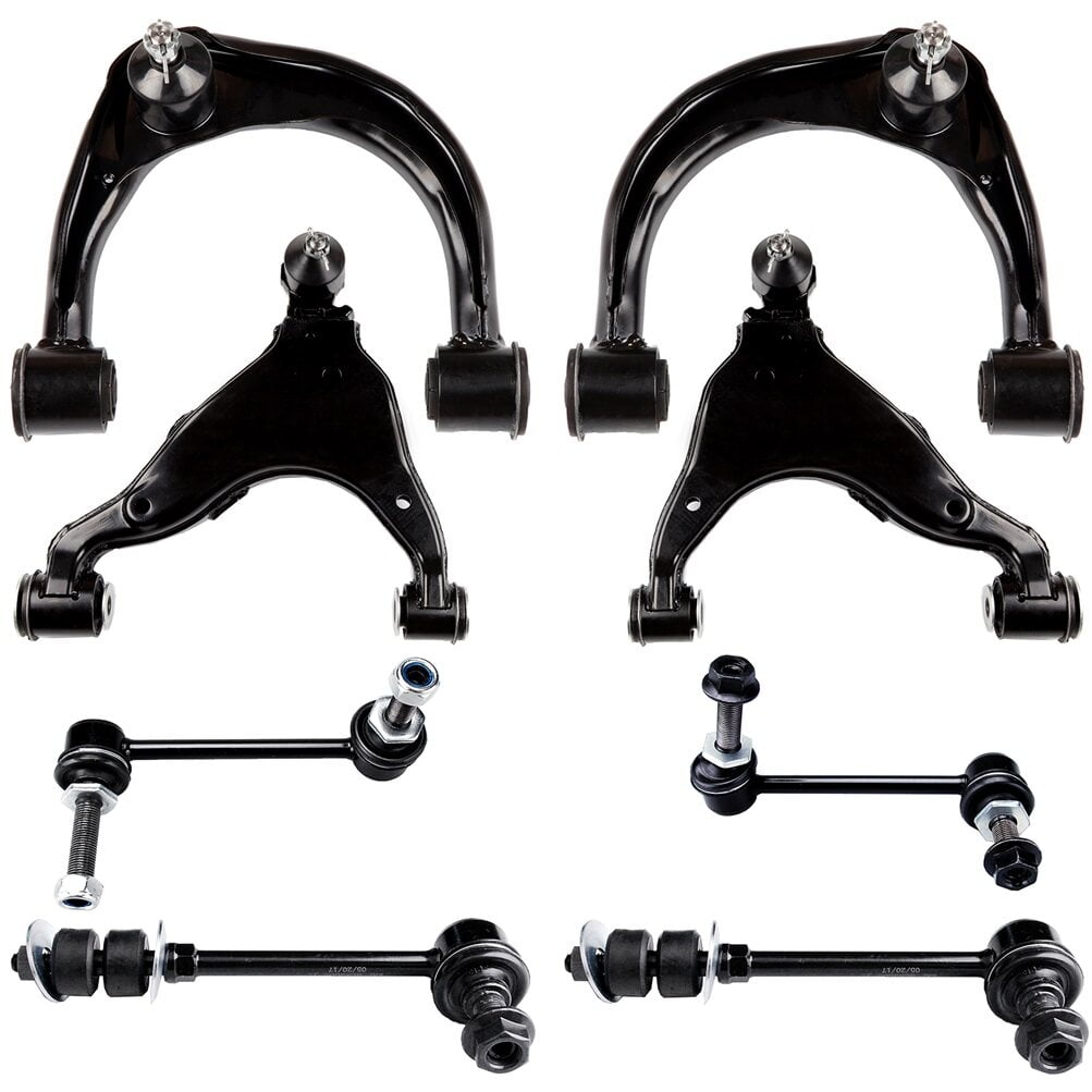 cciyu Lower Control Arm And Ball Joint Upper Control Arm And Ball Joint ...