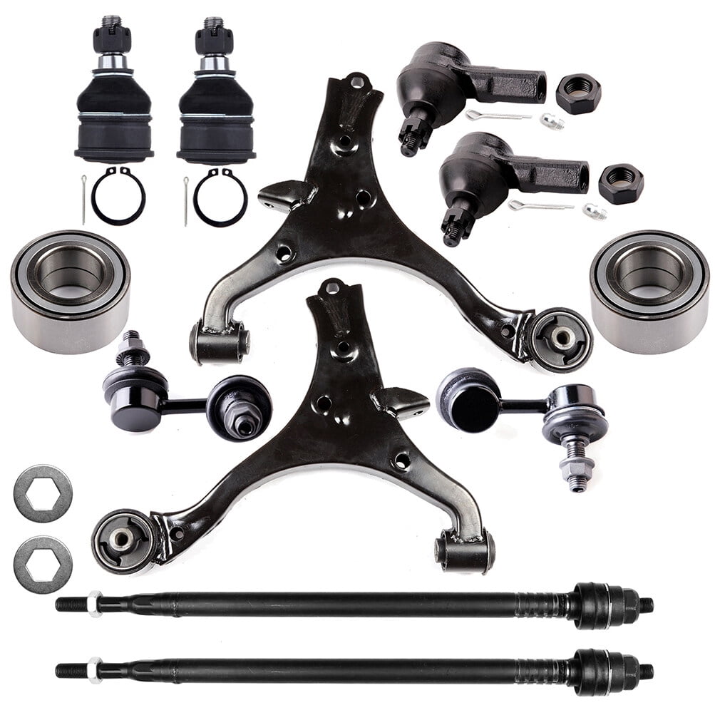 cciyu Lower Control Arm Lower Ball Joint Inner Tie Rod End Outer Tie ...