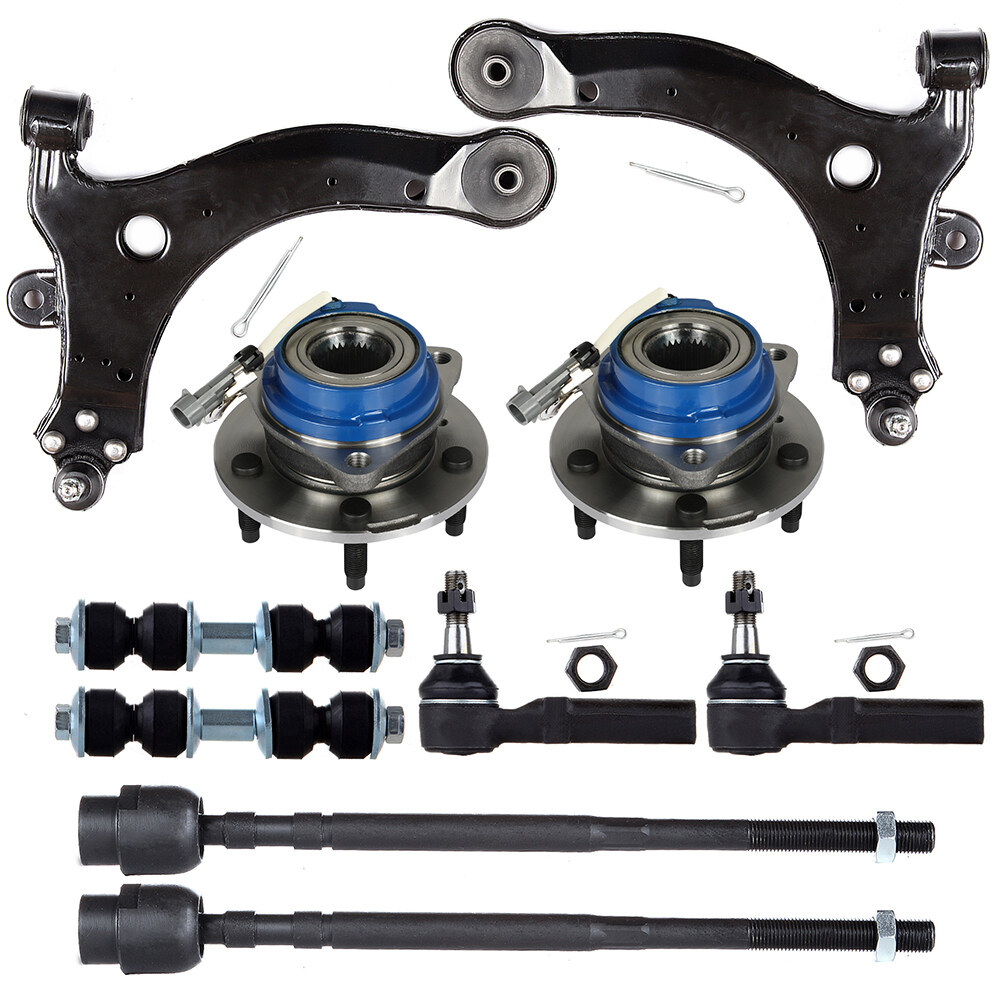 cciyu Lower Control Arm Tie Rod End Sway Bar Wheel Hub Fit For Buick ...