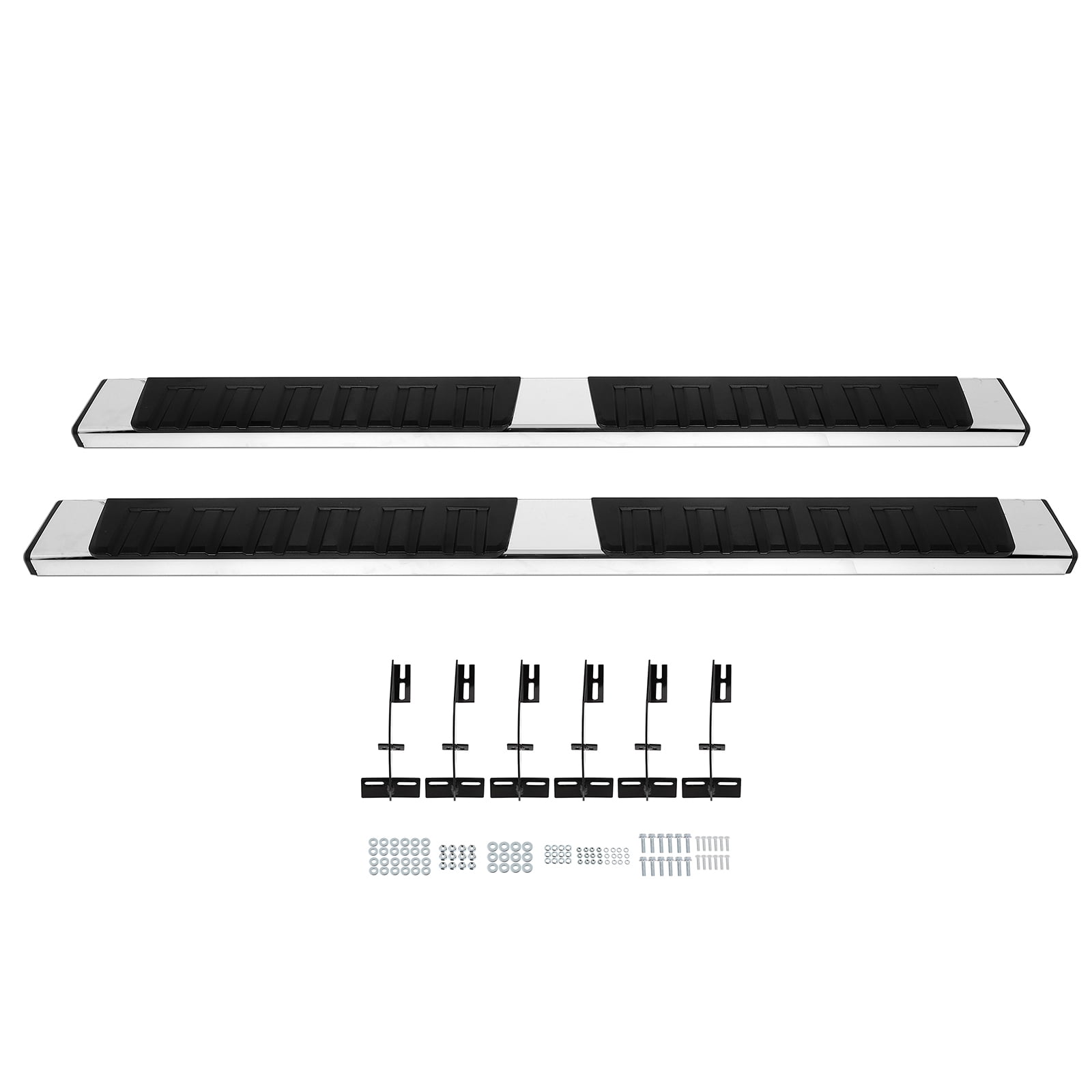 cciyu Nerf Bar Running Board Side Step 6" 2009-2010 For Dodge Ram 1500 ...