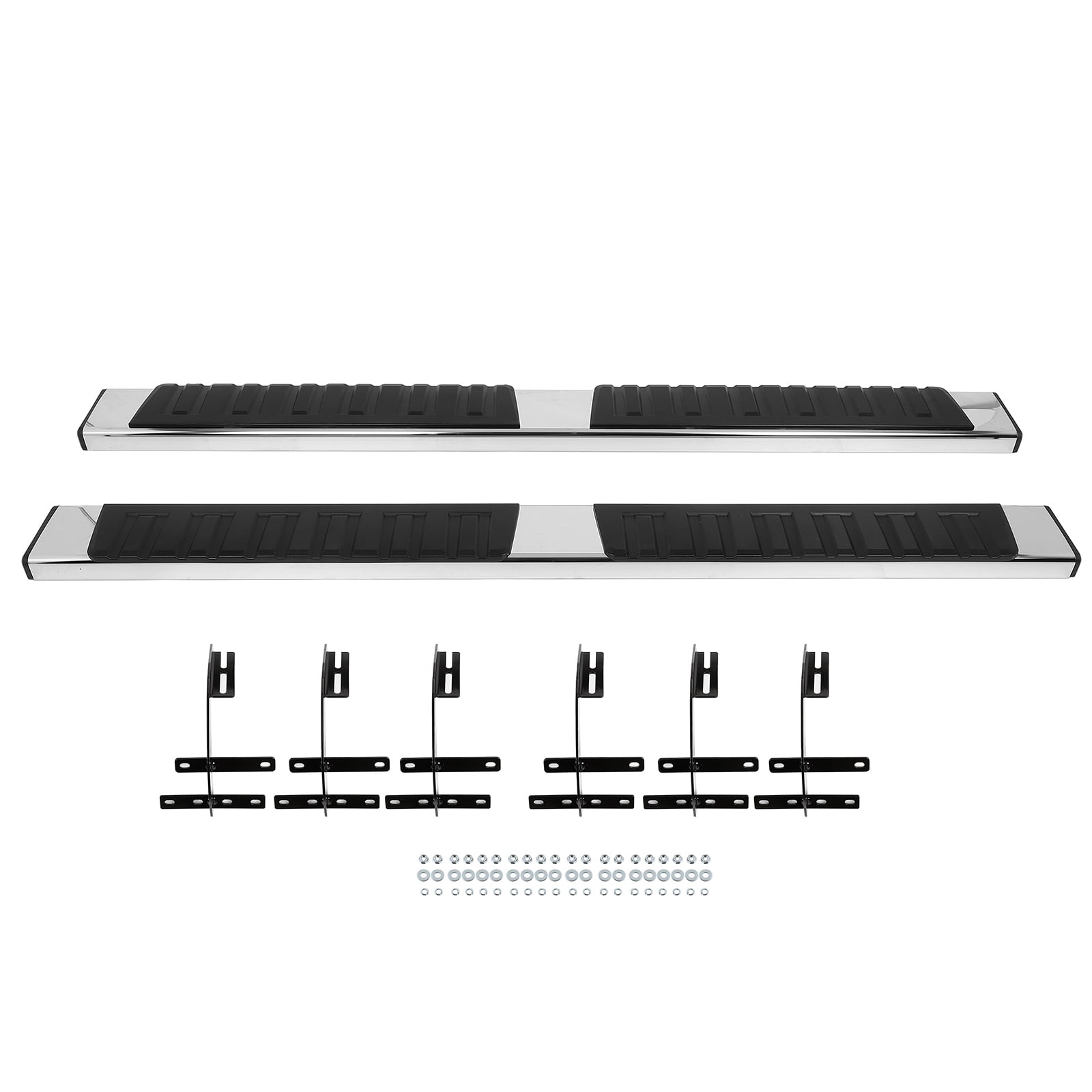 cciyu Nerf Bar Running Board Side Step 6" Fit 2019-2024 For Ram 1500 ...