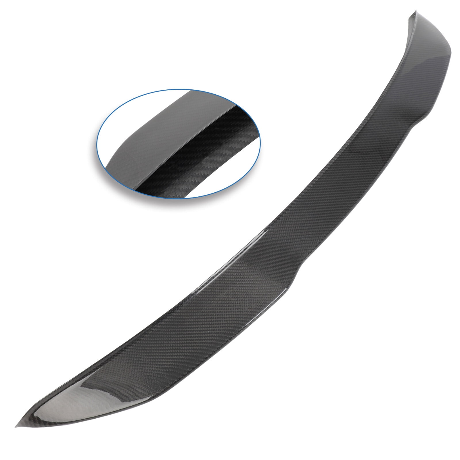 cciyu PSM Style Rear Trunk Lip Spoiler Wing Fits for 2014-2020 for Infiniti Q50 Racing Trunk ...