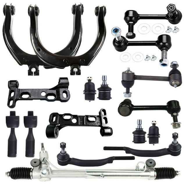 cciyu Power Steering Rack and Pinion Complete Assembly & Stabilizer ...