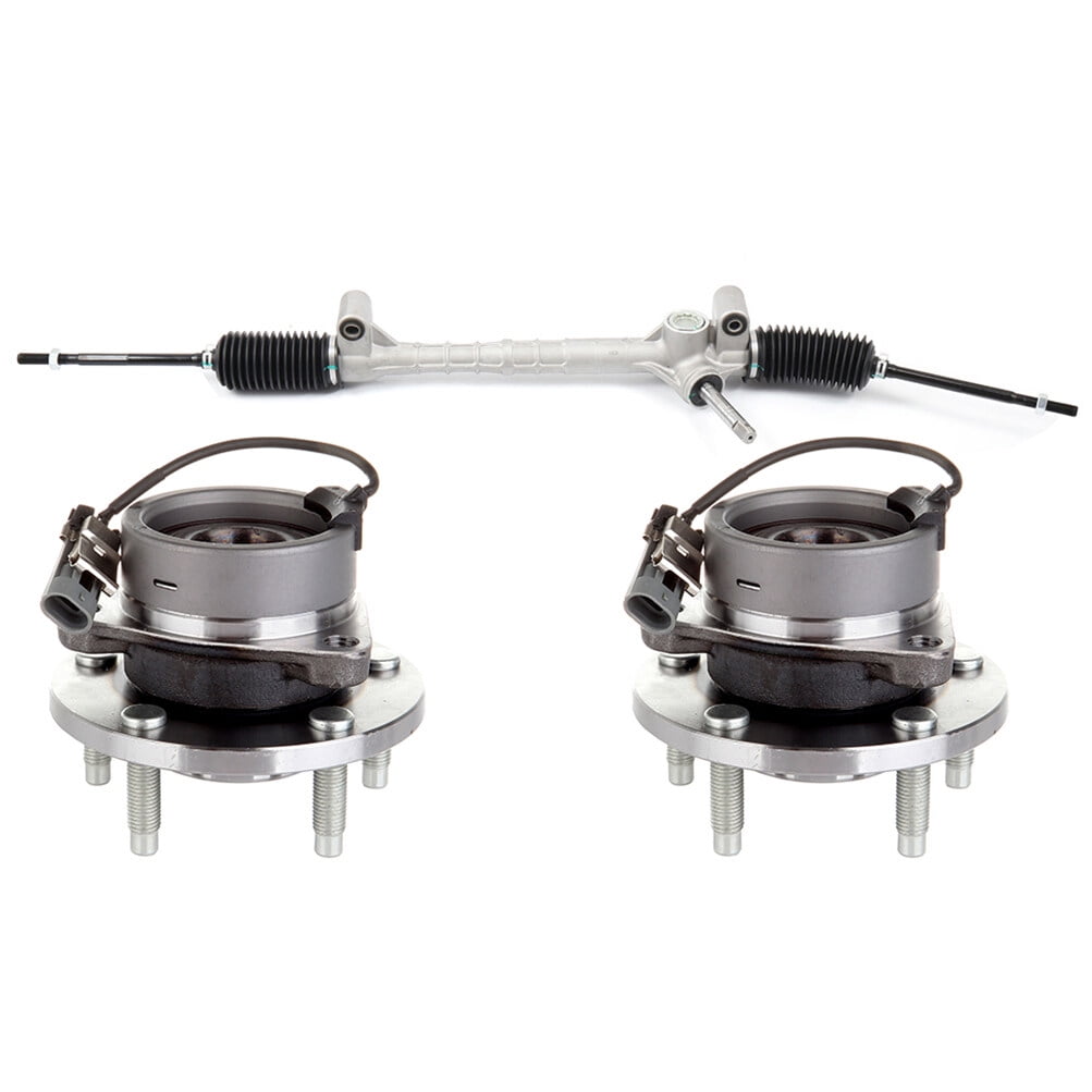 cciyu Power Steering Rack and Pinion Complete Assembly & Wheel Hub ...