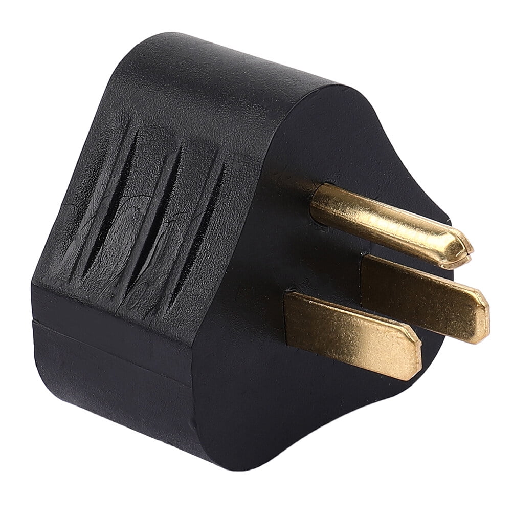 cciyu RV Camper Trailer Power Cord Adapter Triangle 30 Amp Male to 15 ...