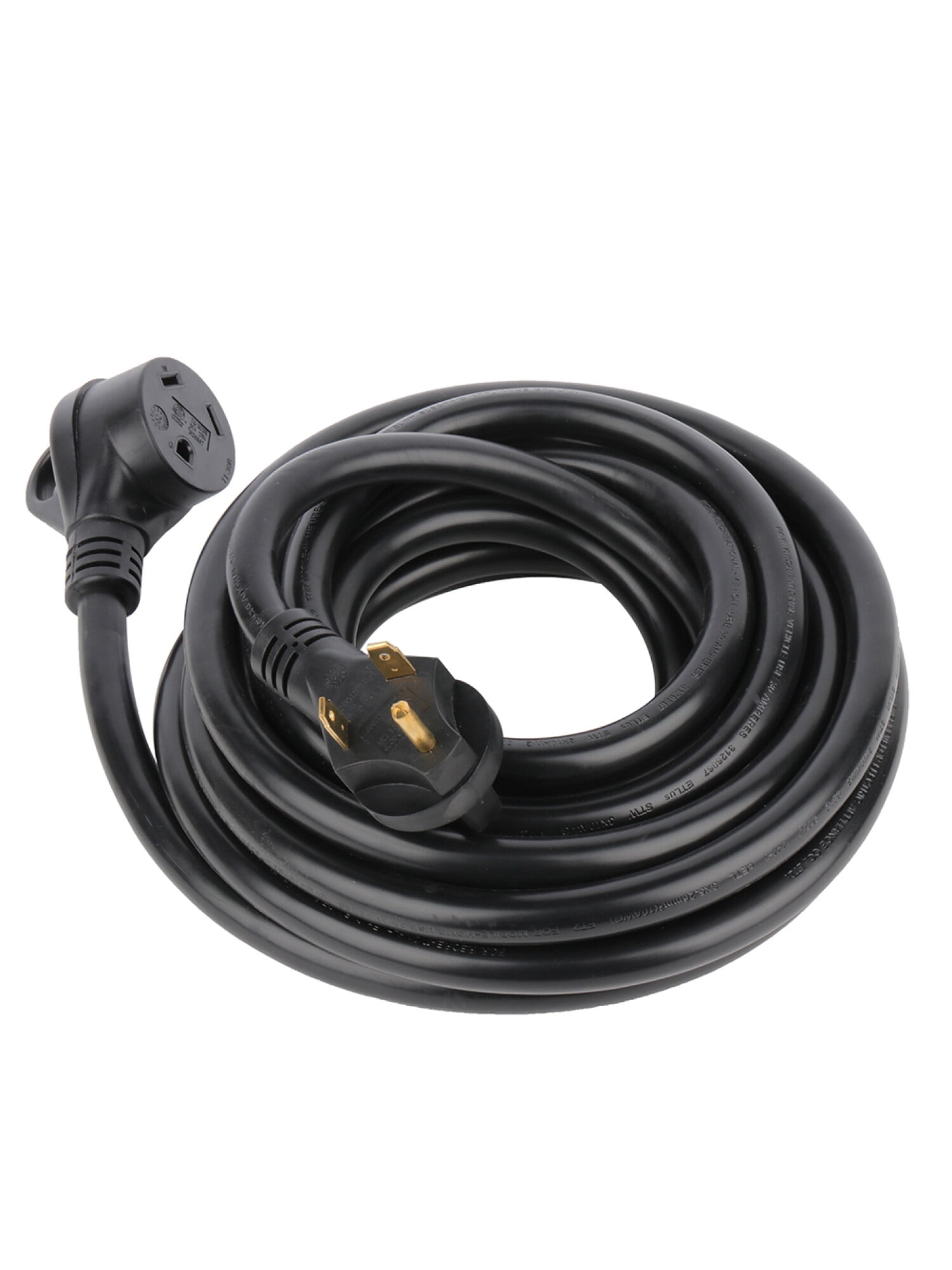 cciyu RV Cord 25FT 30AMP RV Extension Cord, RV Power Supply Cable for ...