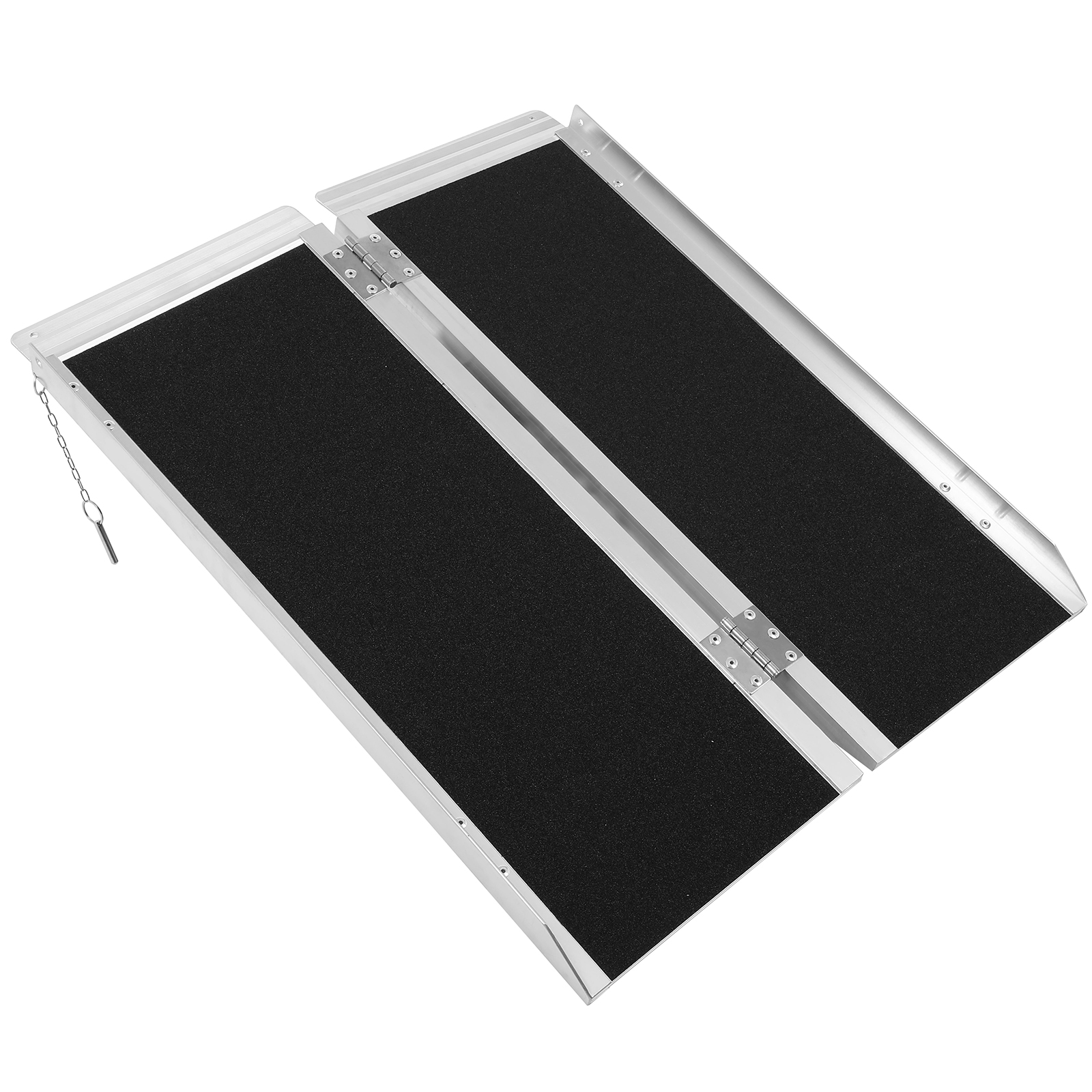 cciyu Ramp 3 Ft Aluminum Multifold Wheelchair Ramp with 600lbs Max Load ...