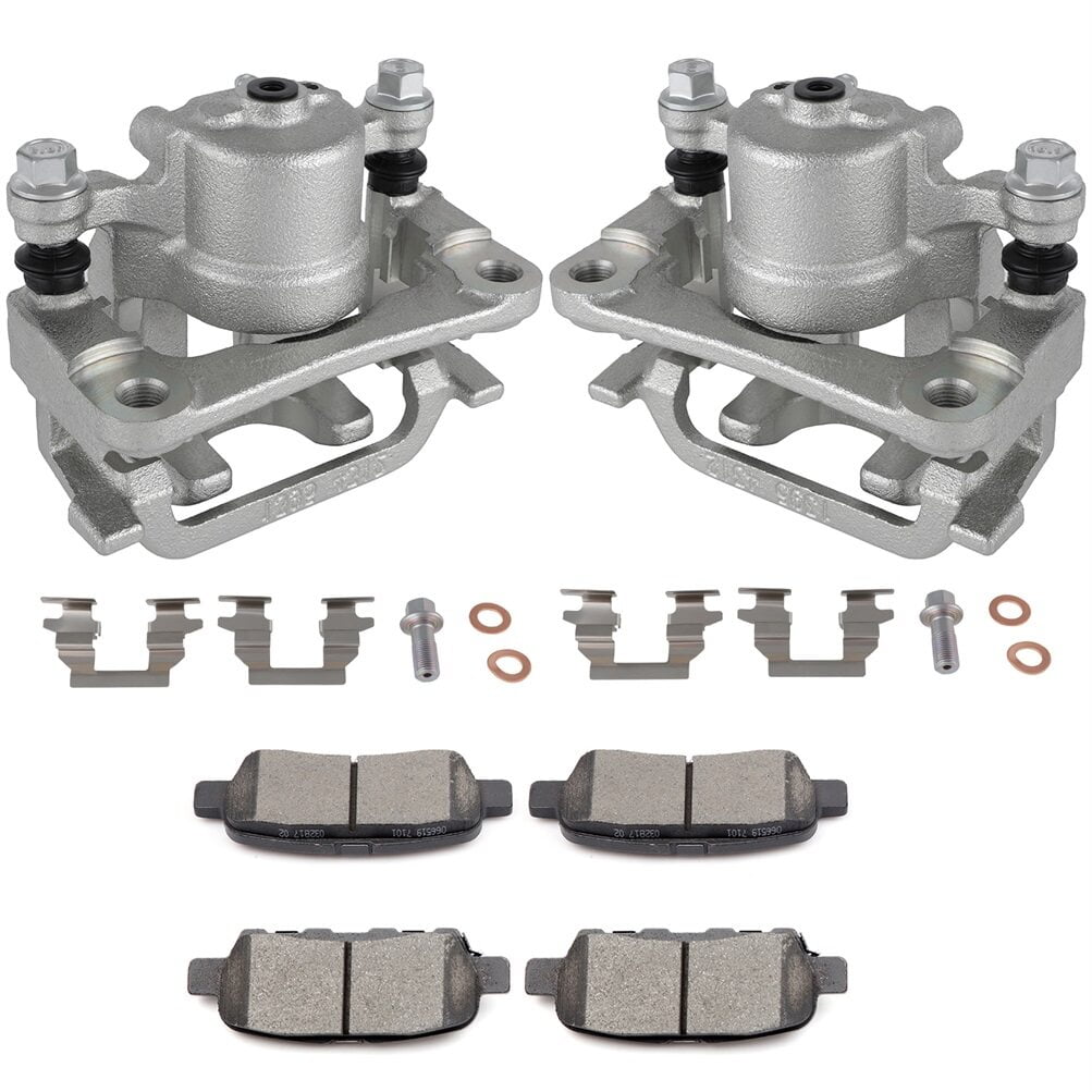 cciyu Rear Left + Right Brake Calipers with Ceramic Pads - 4 Calipers ...