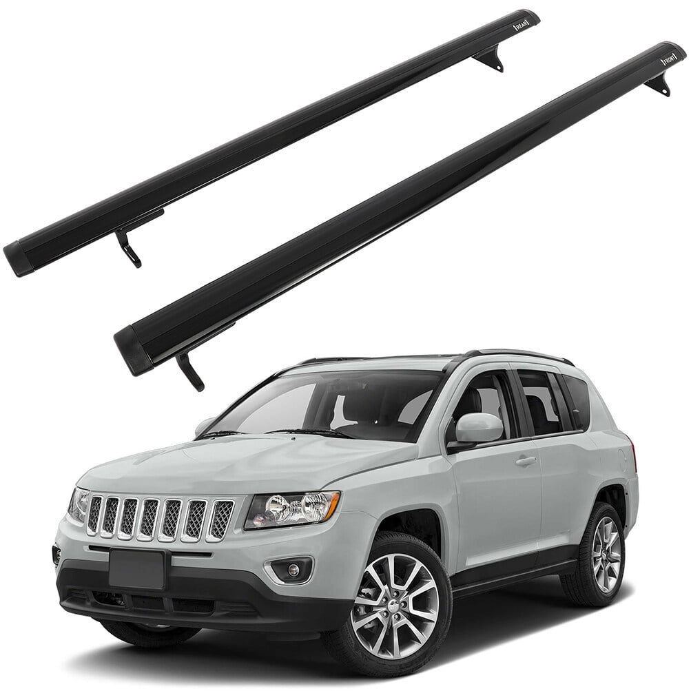 cciyu Roof Rack Cross Bars For Jeep Compass 2011-2016 Car Top Luggage ...