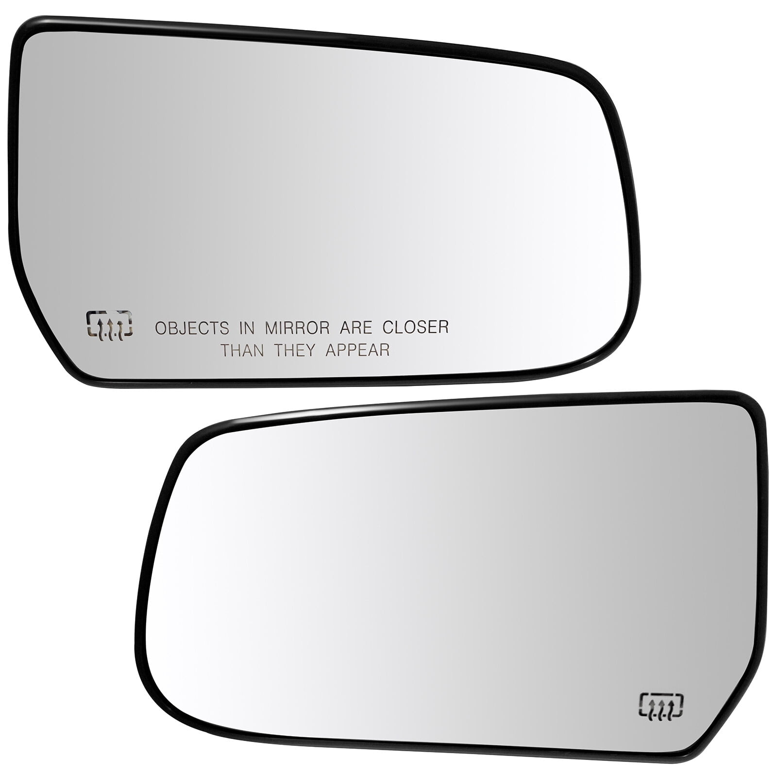 cciyu Side View Mirrors Replacement Glass Left and Right Side Mirrors ...