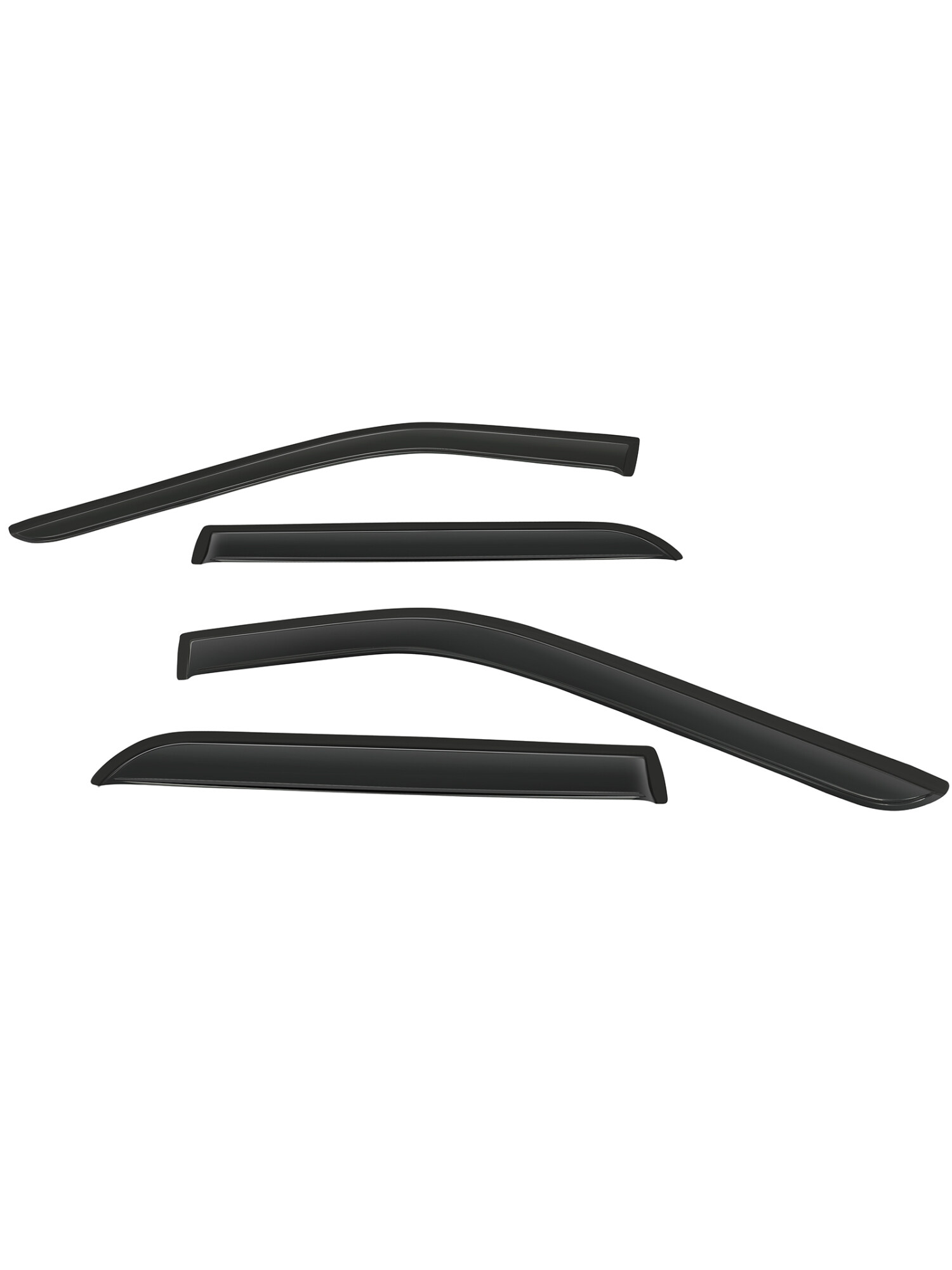 cciyu Side Window Deflectors 4 Piece Set Fits for 2011-2019 For Ford ...