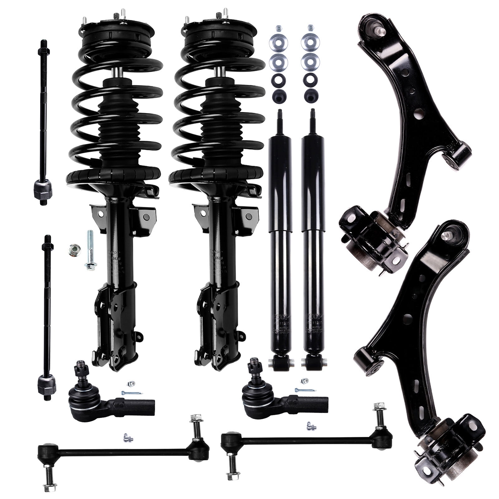 cciyu Struts Suspension Kit for Ford Mustang 2005-2009, Includes ...