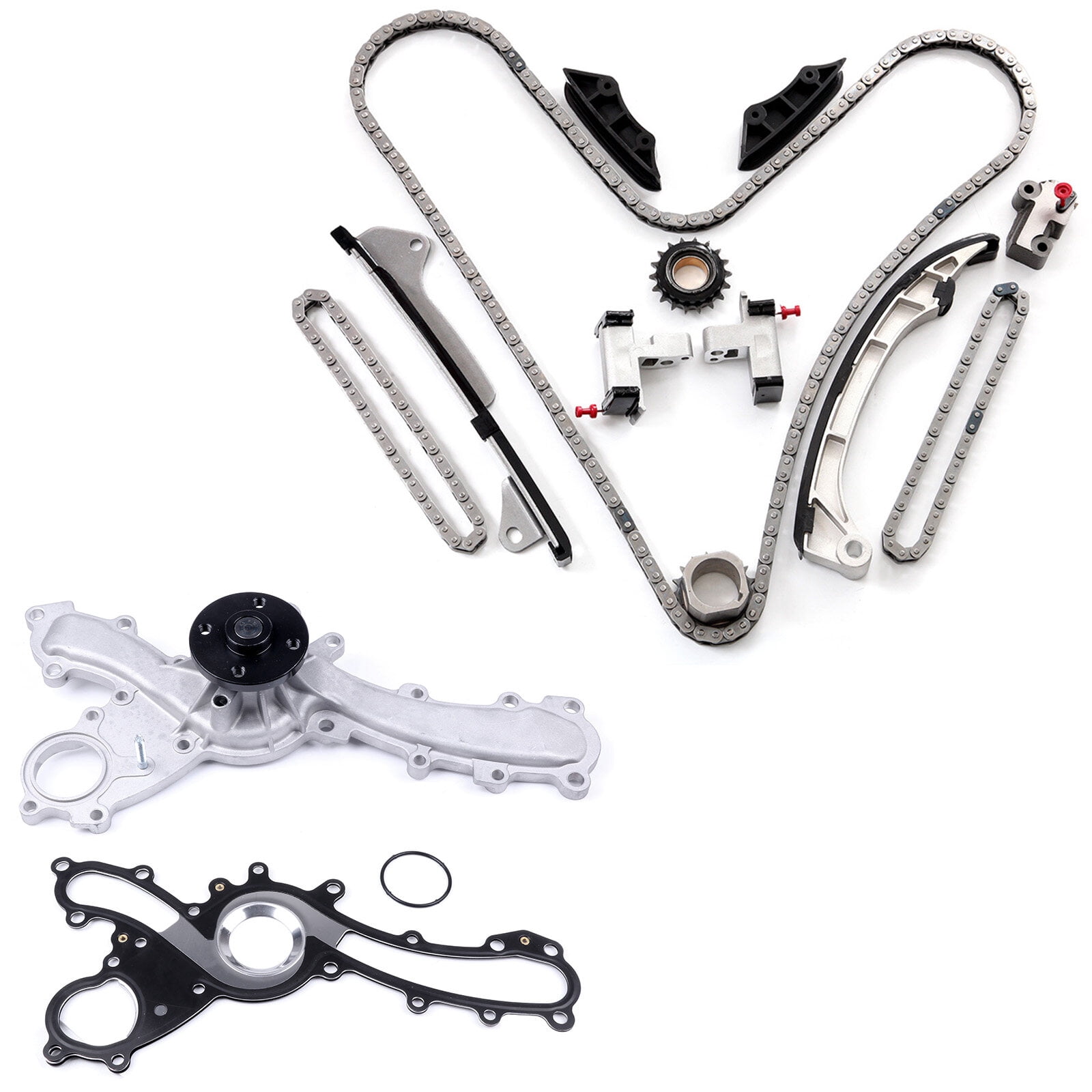 cciyu TK2040 AW6047 170-7370 16100-39455 Timing Chain Kit & Water Pump ...