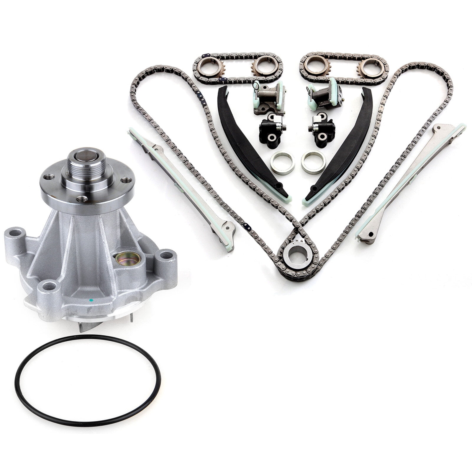 cciyu TK6054D TK10710 2L1Z-6K297-AA AW4122 Timing Chain Kit & Water ...
