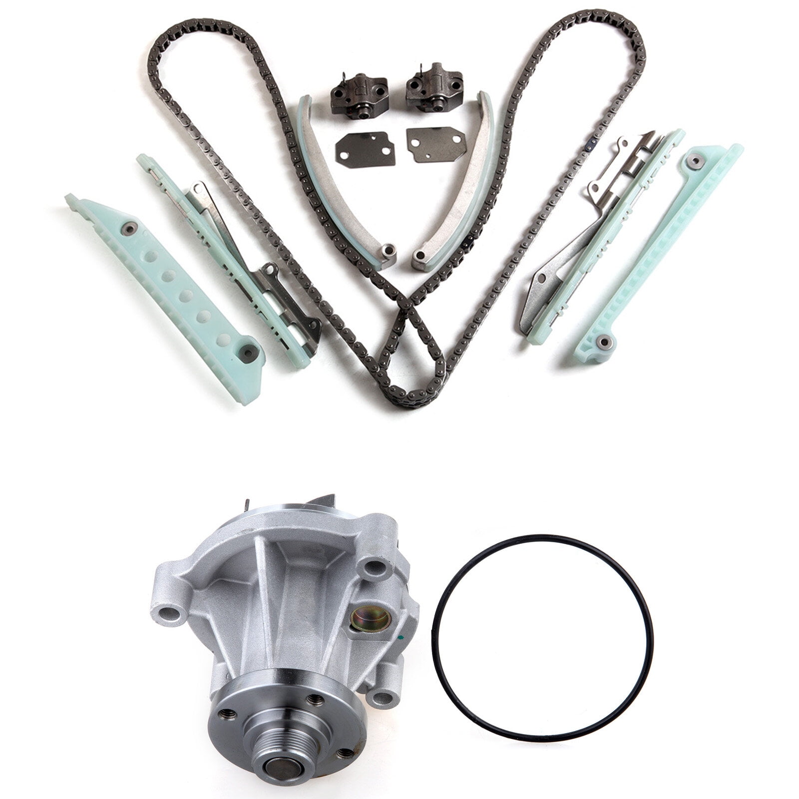 cciyu TS20387B AW4122 Timing Chain Kit & Water Pump Sets for Ford ...