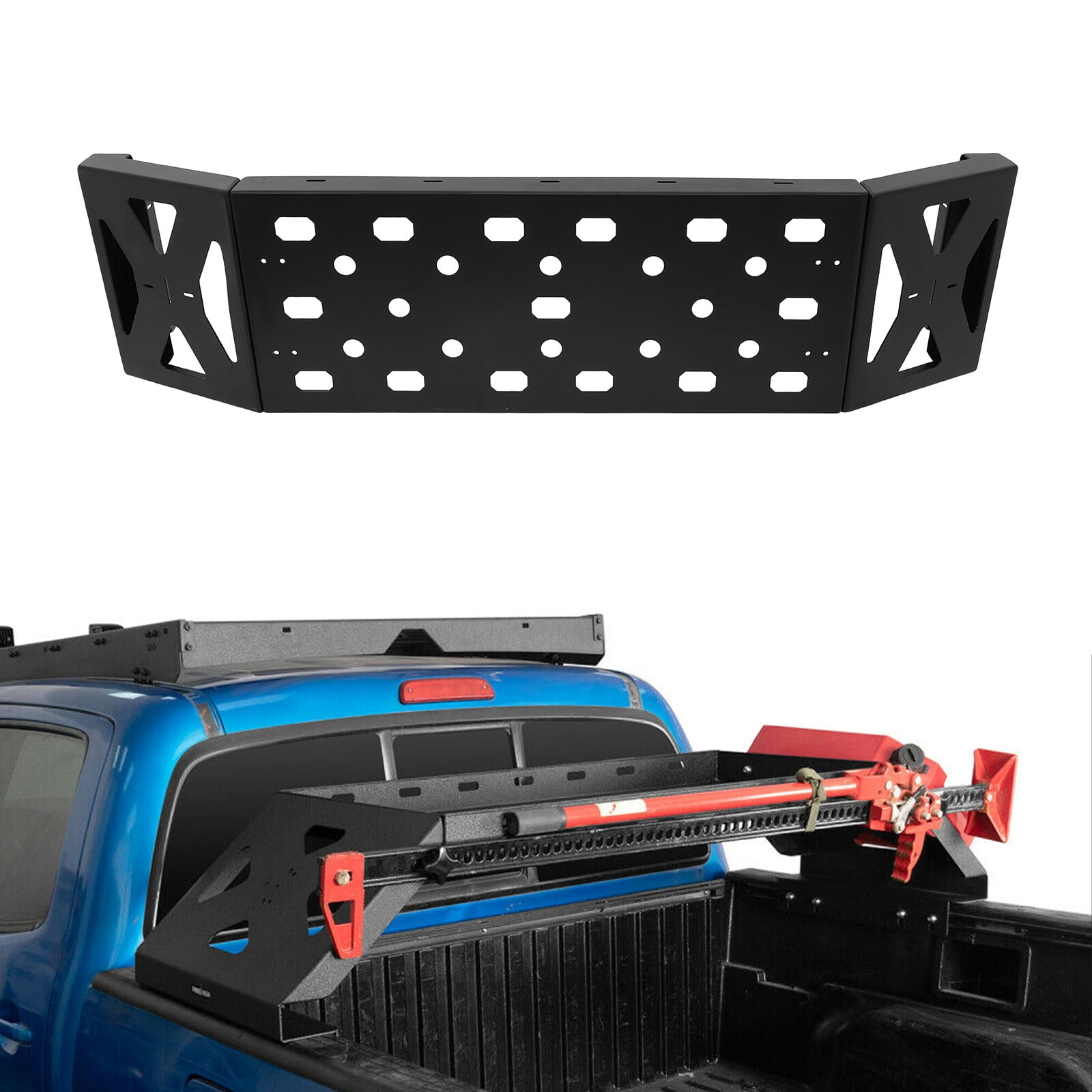 cciyu Truck Bed Rack For Toyota Tacoma 2005-2015 Two-bar Set Low ...