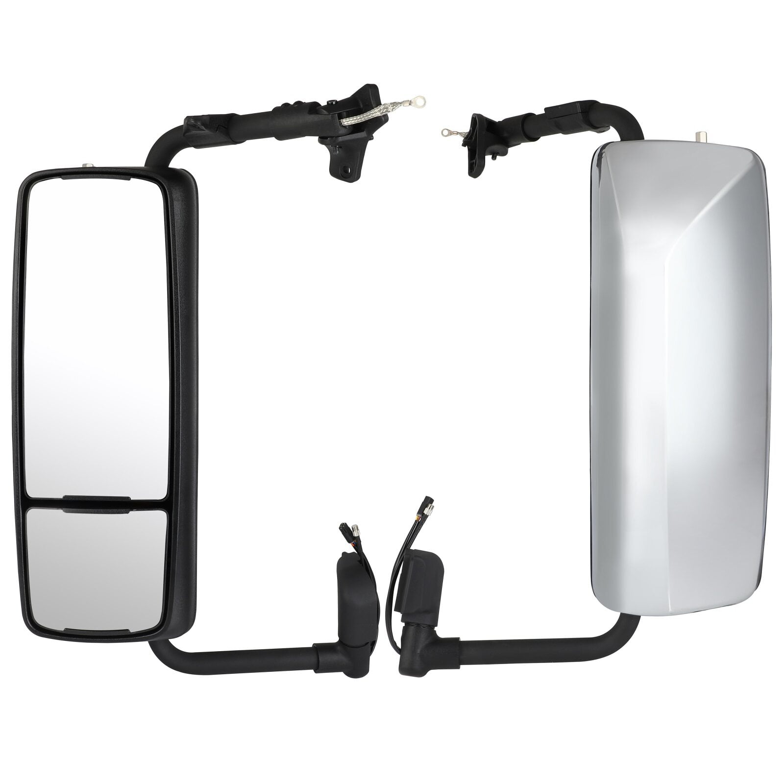 cciyu Truck Hood Mirrors Compatible for 2011 for Volvo VNL & 2016 for ...