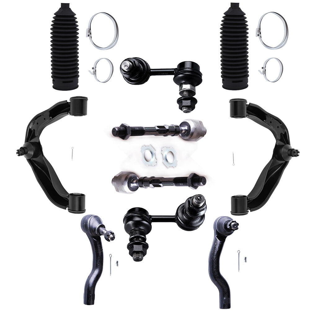 cciyu Upper Control Arm And Ball Joint Inner Outer Tie Rod End Sway Bar ...