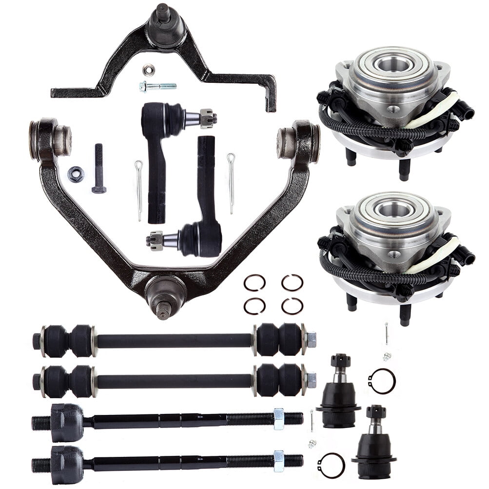 cciyu Upper Control Arm Inner Outer Tie Rod Sway Bar Link Wheel Hub fit ...