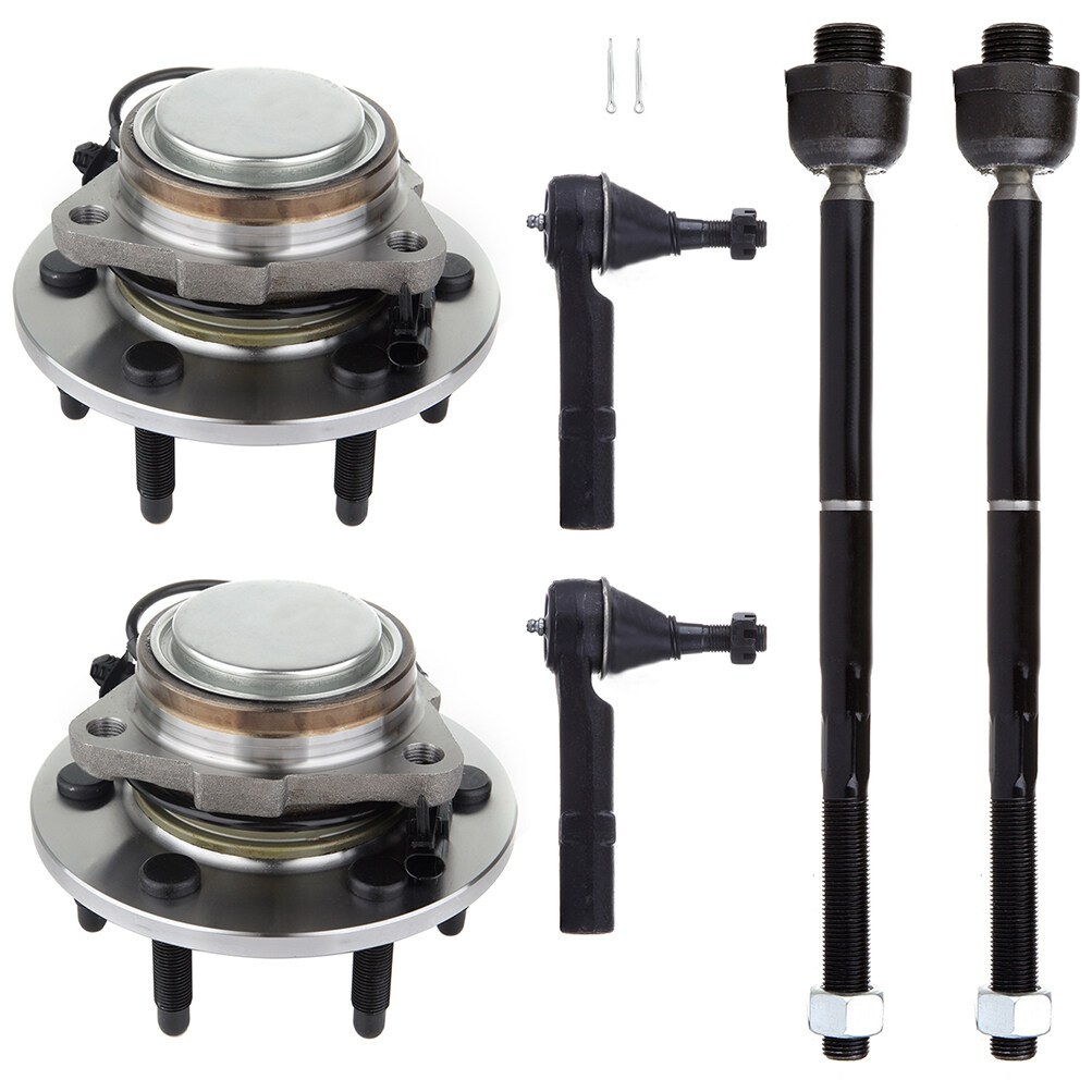 cciyu Wheel Hub Inner Outer Tie Rod End Compatible fit For Cadillac ...