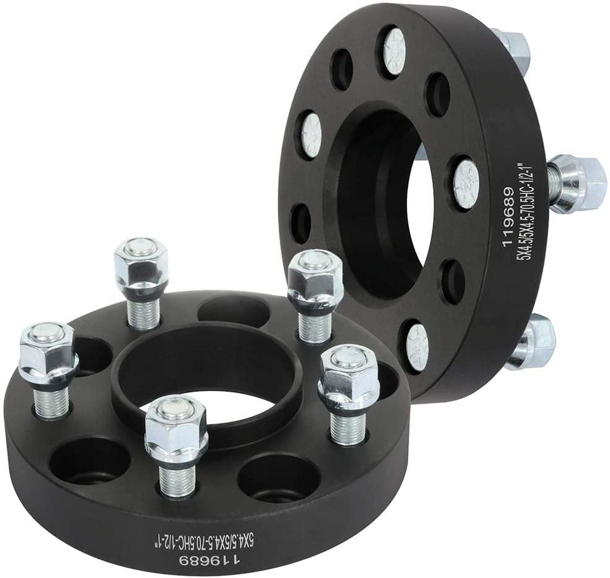cciyu Wheel Spacers Adapters 5x4.5 1/2" 70.5 1" appropriate for 1982 ...