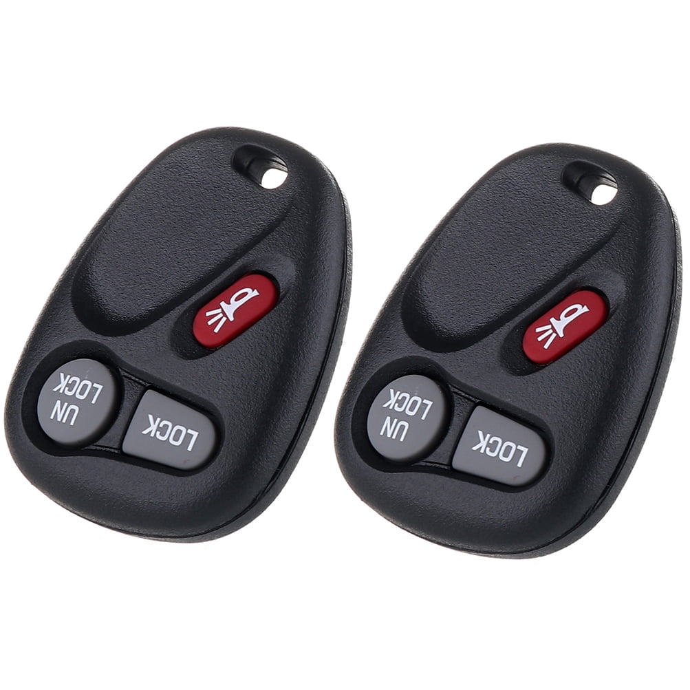 cciyu X 2 Flip Key Fob 3 buttons Replacement for 01-04 for Cadillac ...