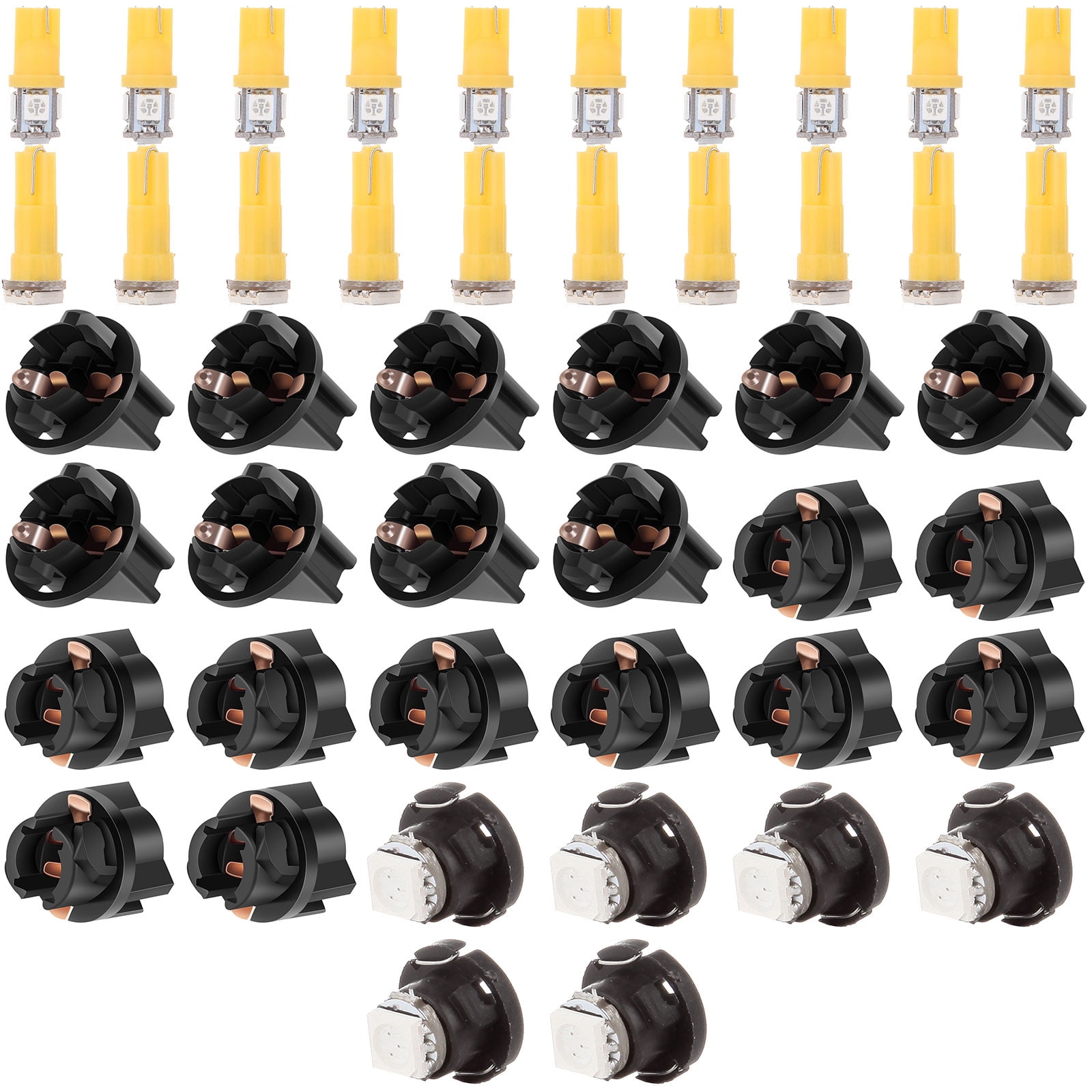 cciyu Yellow Instrument Cluster Dash Panel Lights with Twist Lock ...