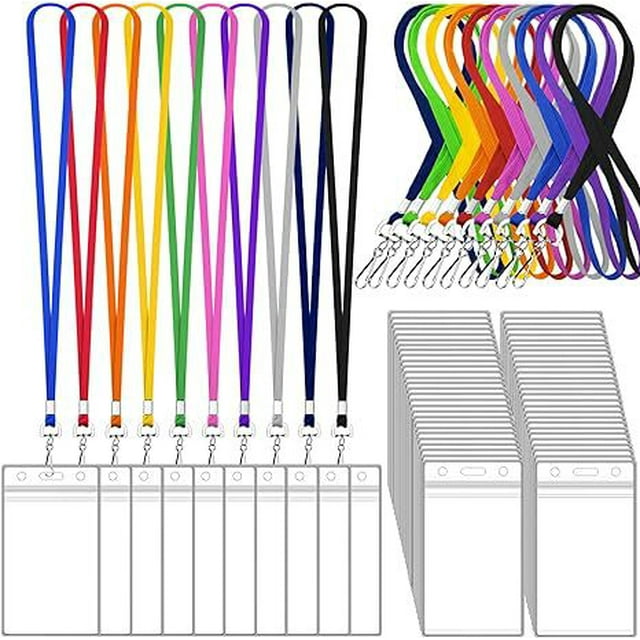 ccocc Lanyard,Lanyards for ID Badges with PVC Card Holder,Ideal Teacher ...