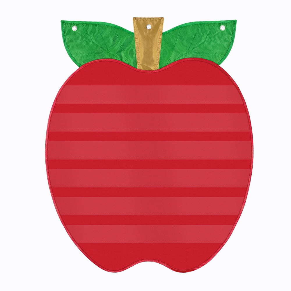 ccocc Pocket Chart for Classroom,Apple-Themed Wall File Organizer ...