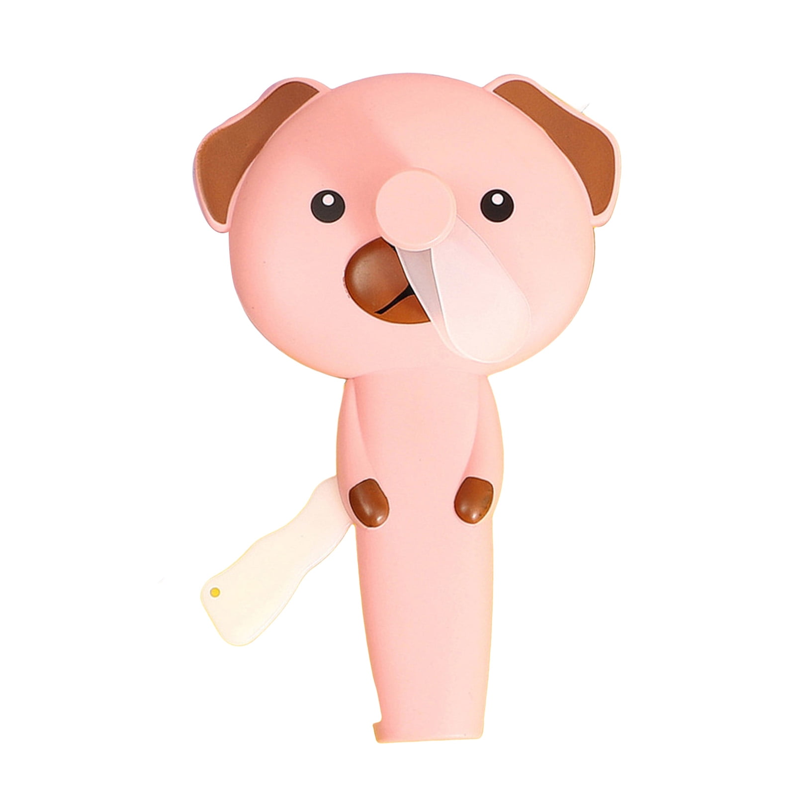 cdar Manual Portable Fan Cute Compact Cartoon Animal Design Handheld ...