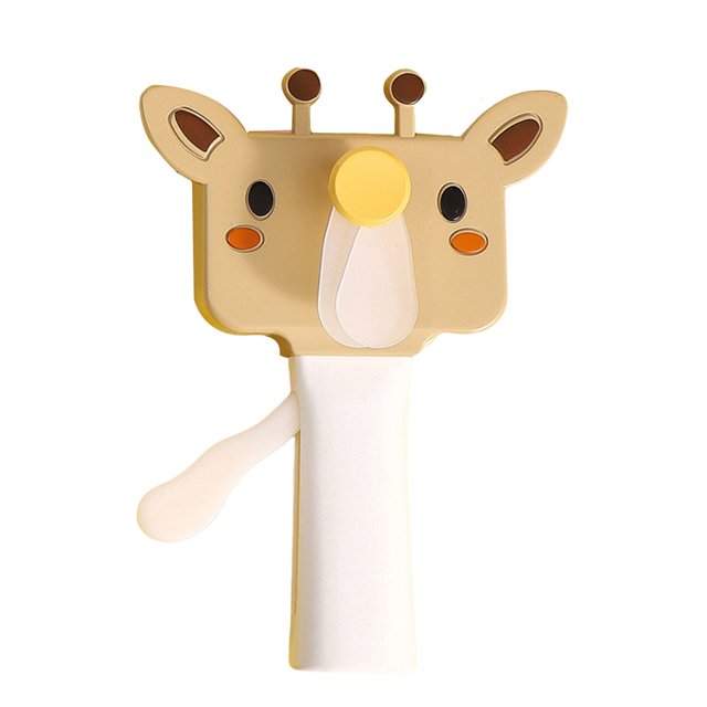 cdar Manual Portable Fan Cute Compact Cartoon Animal Design Handheld ...