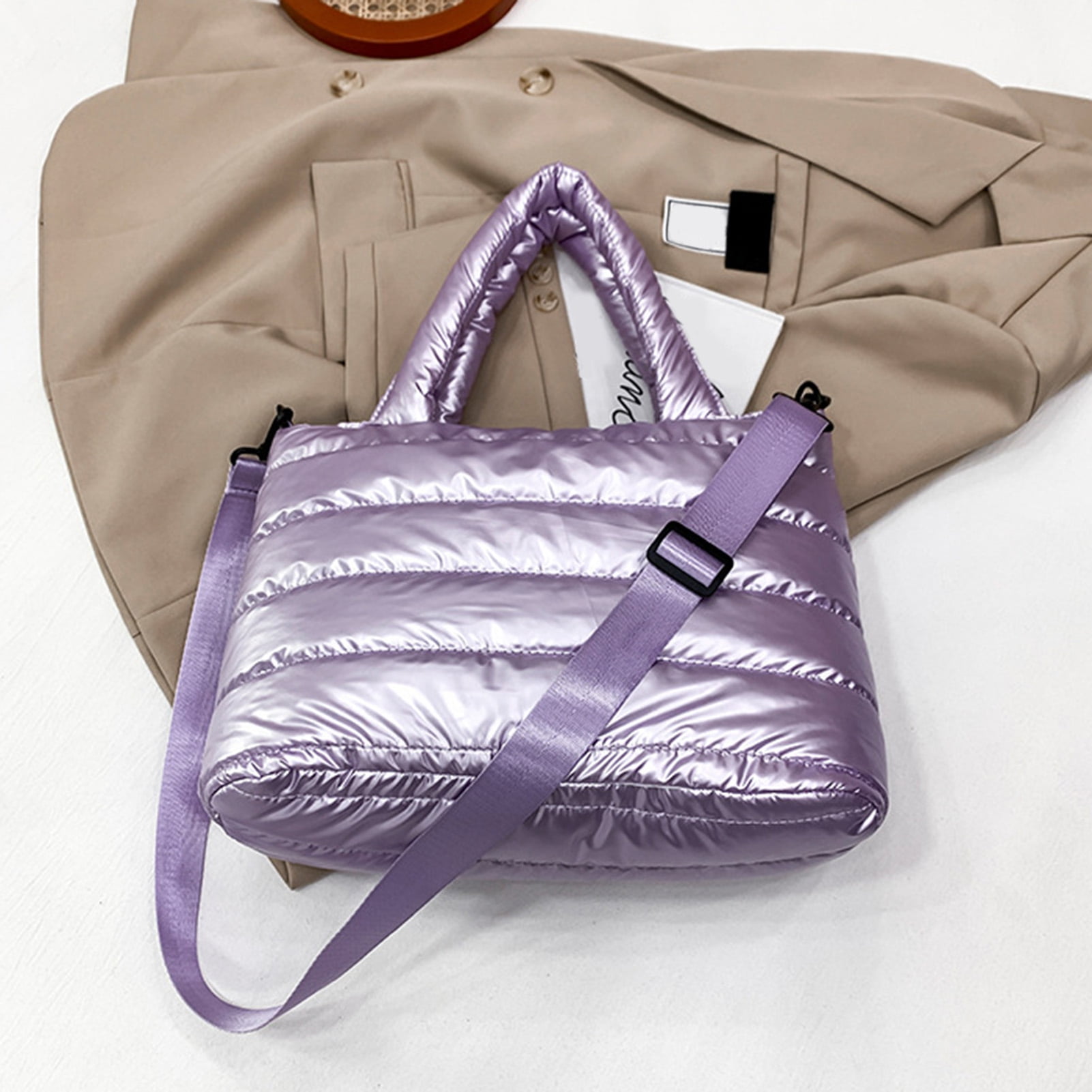 cdar Messenger Bag Storage Handheld Exquisite Fashion Quilted Tote Bag ...