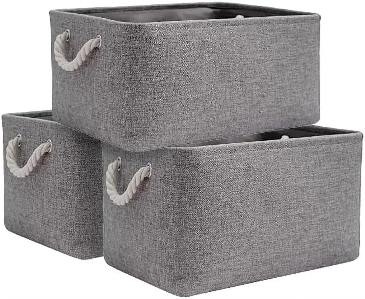 vftybngy HCOCM Foldable Storage Baskets for Organizing Organizers 17×13 ...