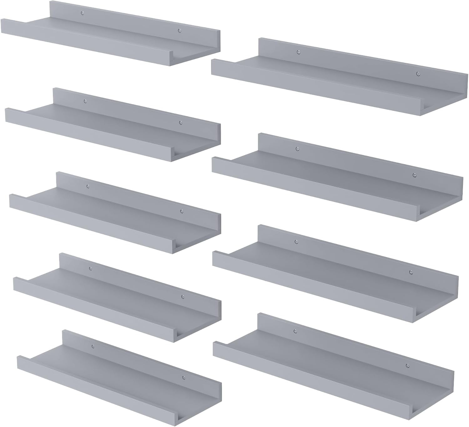 cdswerf LTKIF Floating Shelves Farmhouse Wall Shelves with Lip Display ...