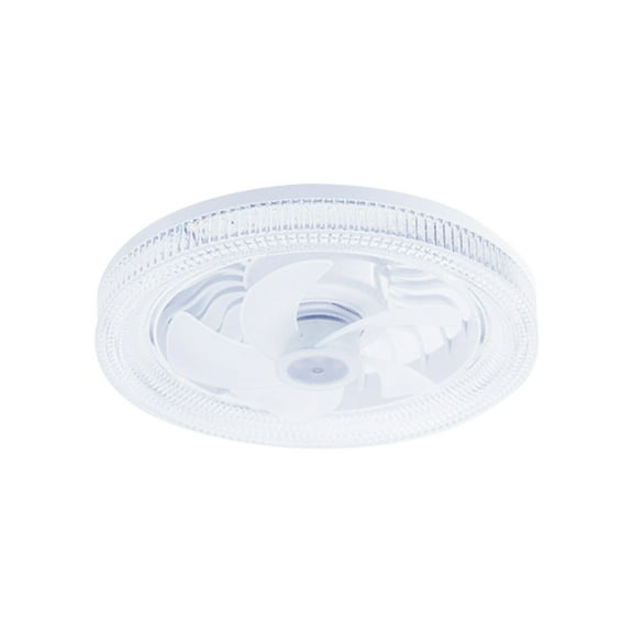 20" Ceiling Fan with Light And Remote - Low Profile Flush Mount, 3CCT ...