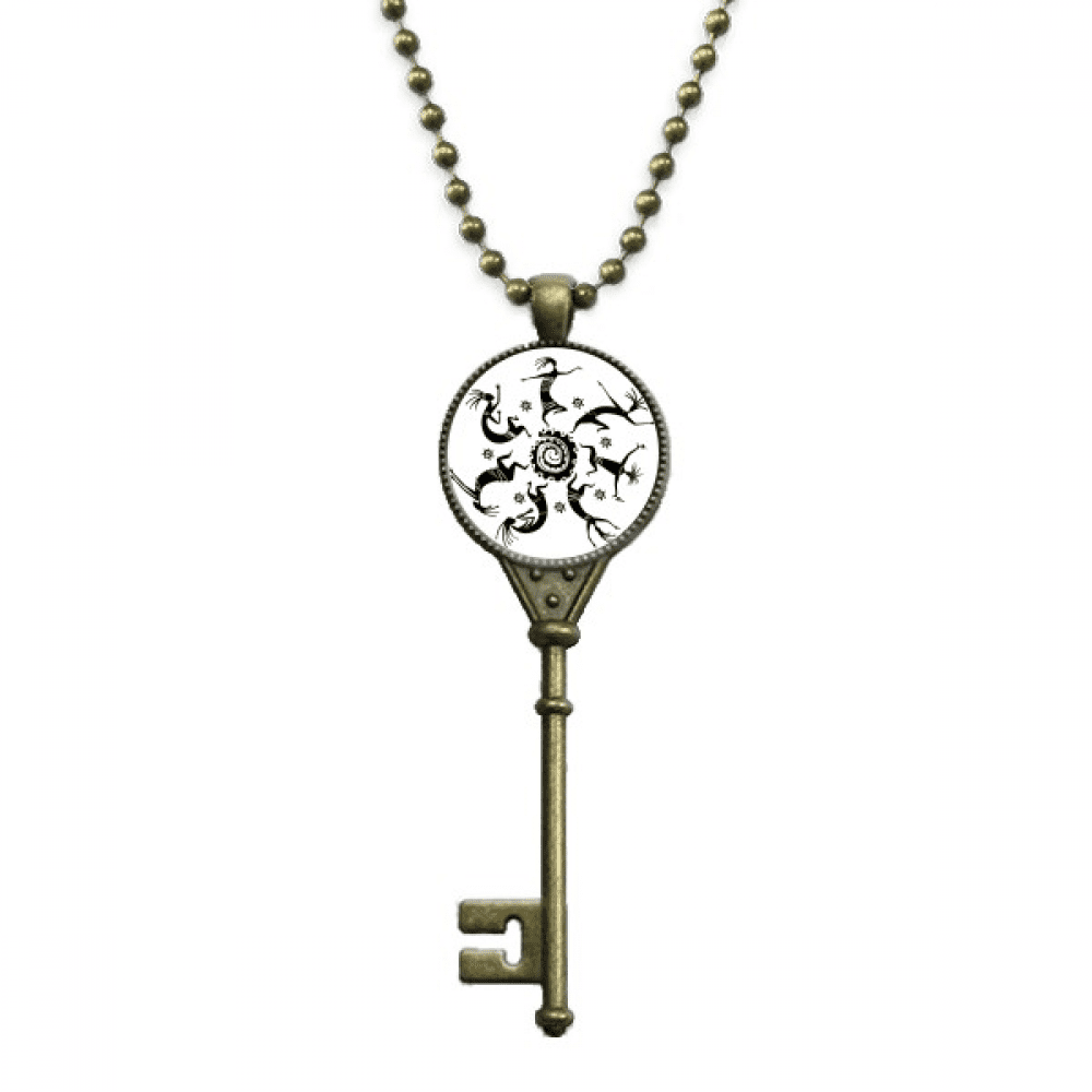 celebrate mexican outline mexico totems key necklace pendant tray ...