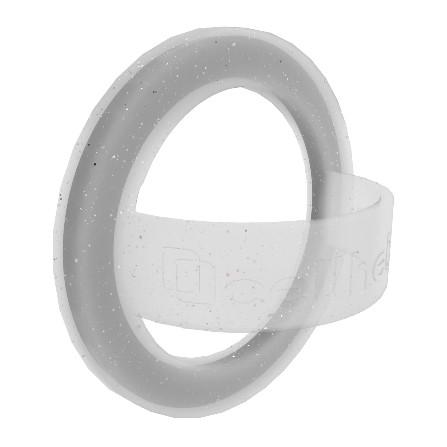cellhelmet Ring Thing MagSafe-Compatible Silicone Ring (Glitter Clear ...