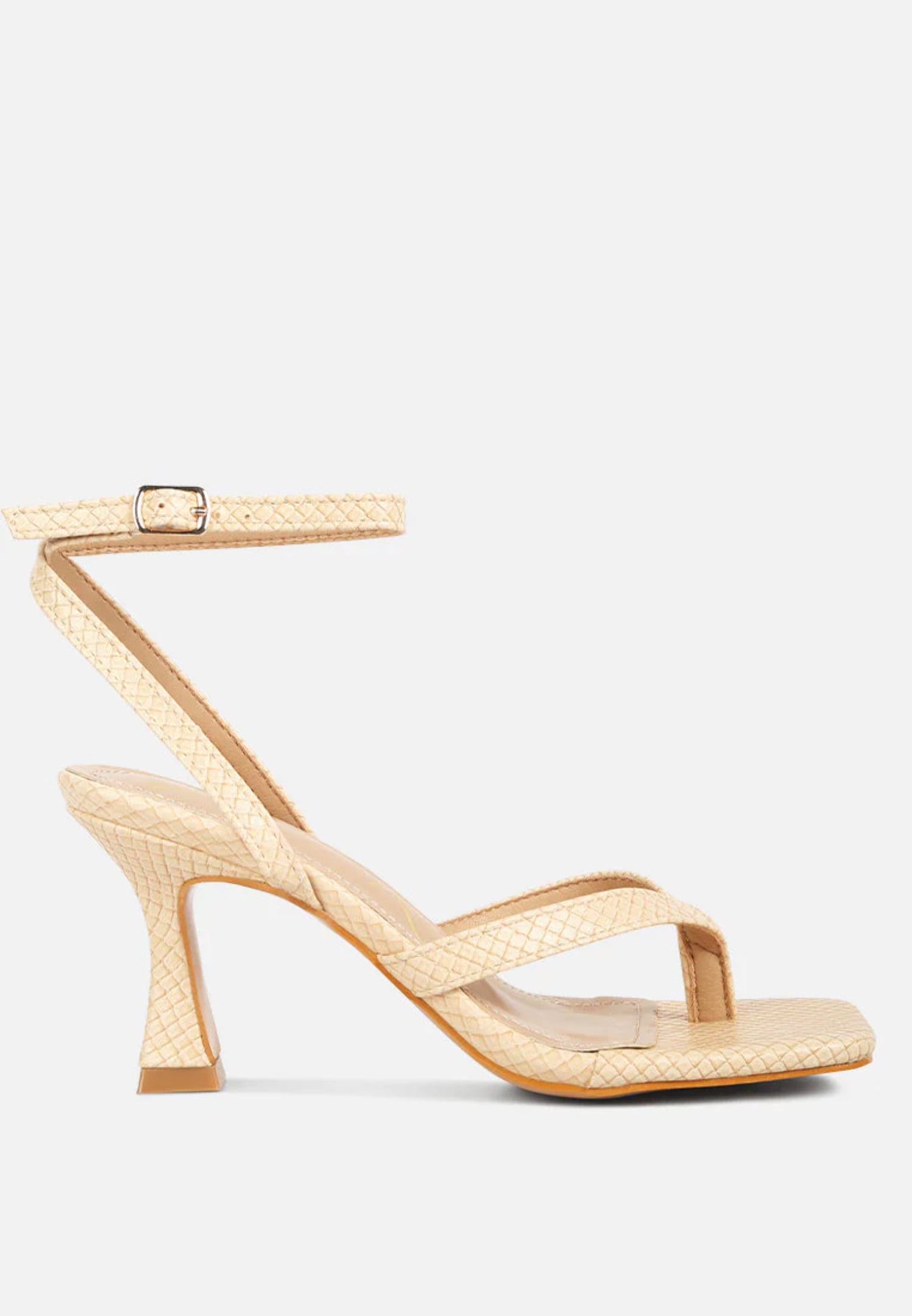 Celty Ankle Strap Spool Heel Sandals - Walmart.com