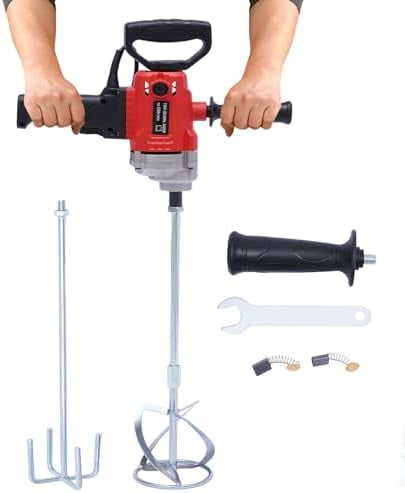 cement mixer - 2400w concrete mixer machine,1/2inch electric mixing ...