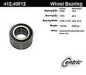 centric 412.40012e standard axle ball bearing Fits select: 1986-1989 ...