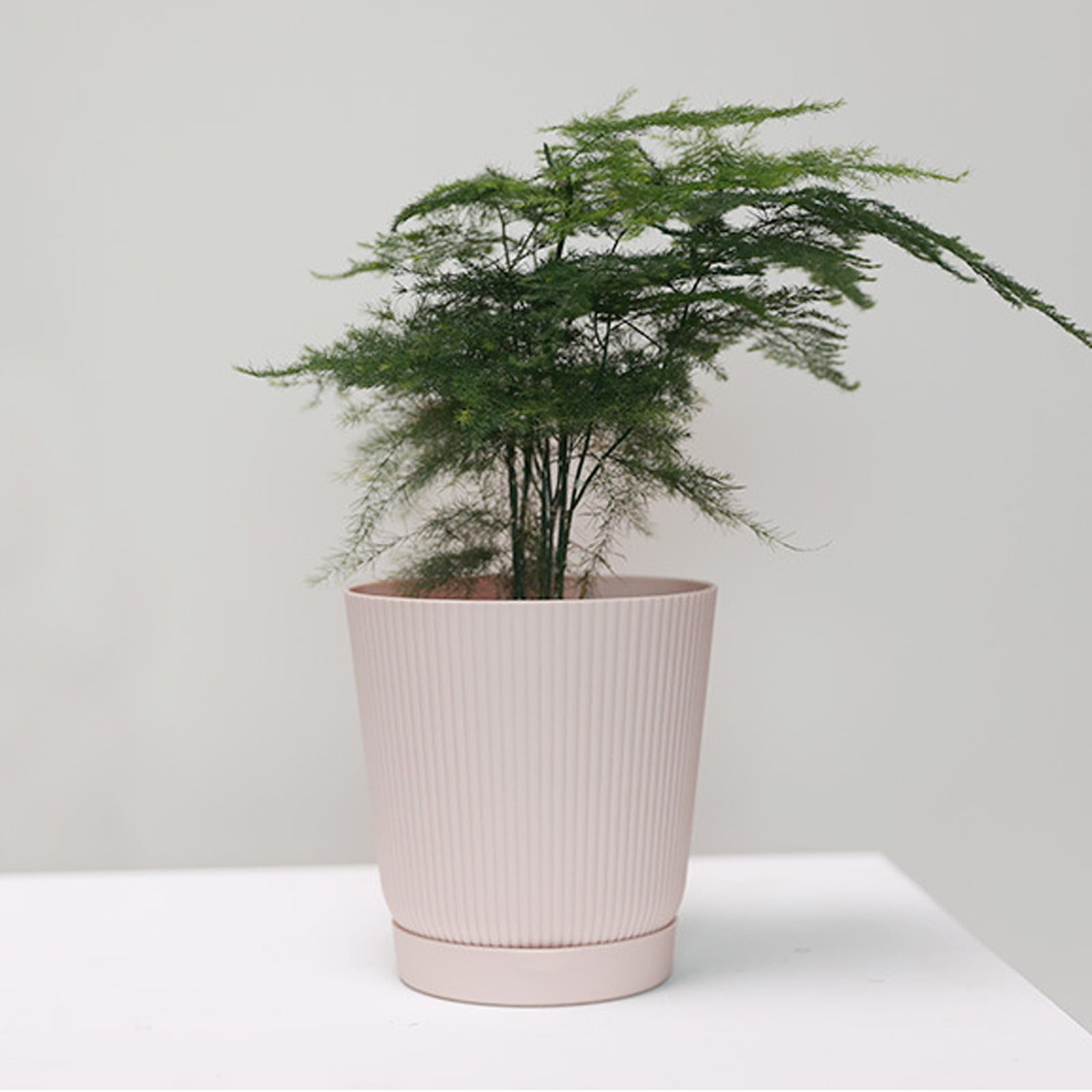 platic flower pots Pots with Deep Reservoir for indoor Small Flower Pot ...